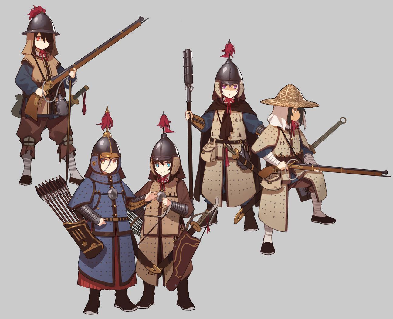 Ming/Qing's unit, 1640s. c [Original] | Scrolller