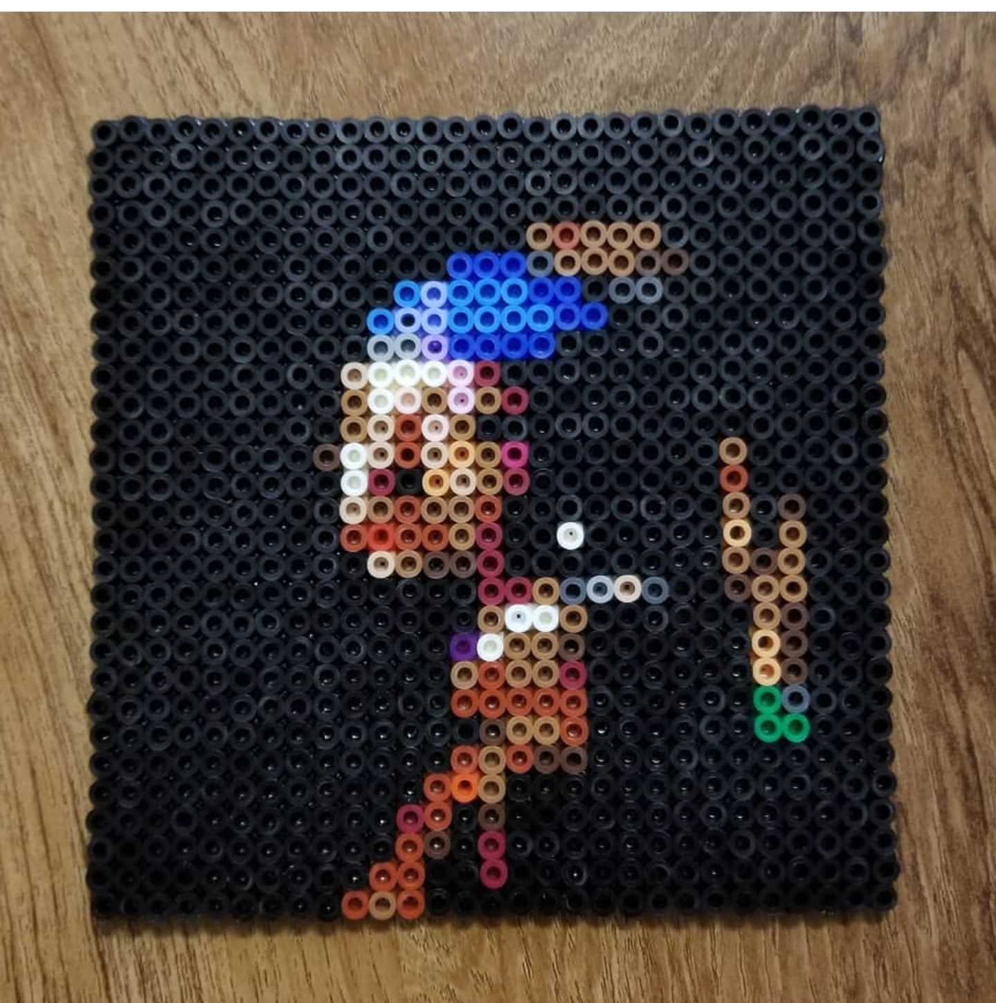 Minimalist "Girl With a Pearl Earring" | Scrolller