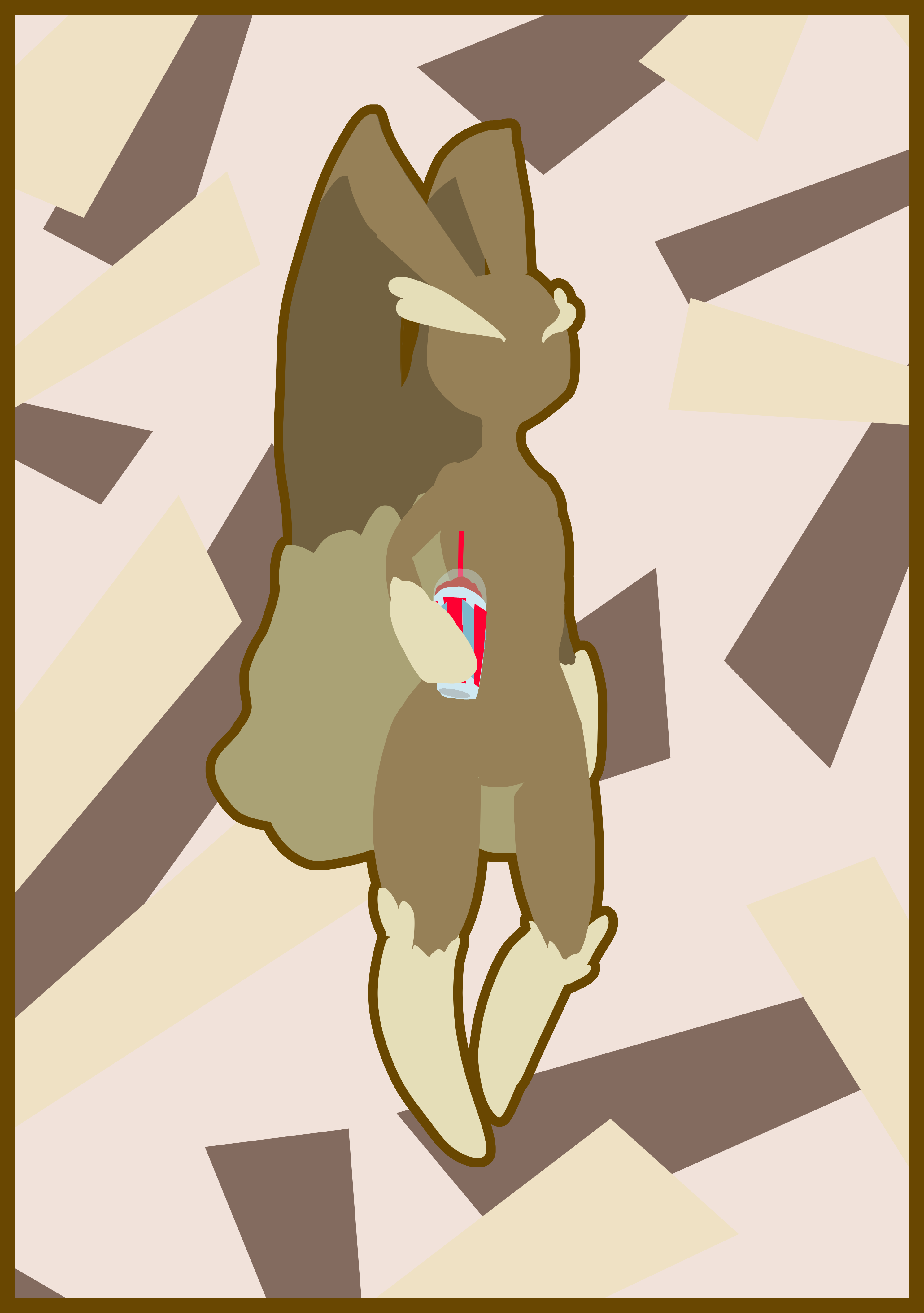 Minimalist Lopunny [Improved] | Scrolller