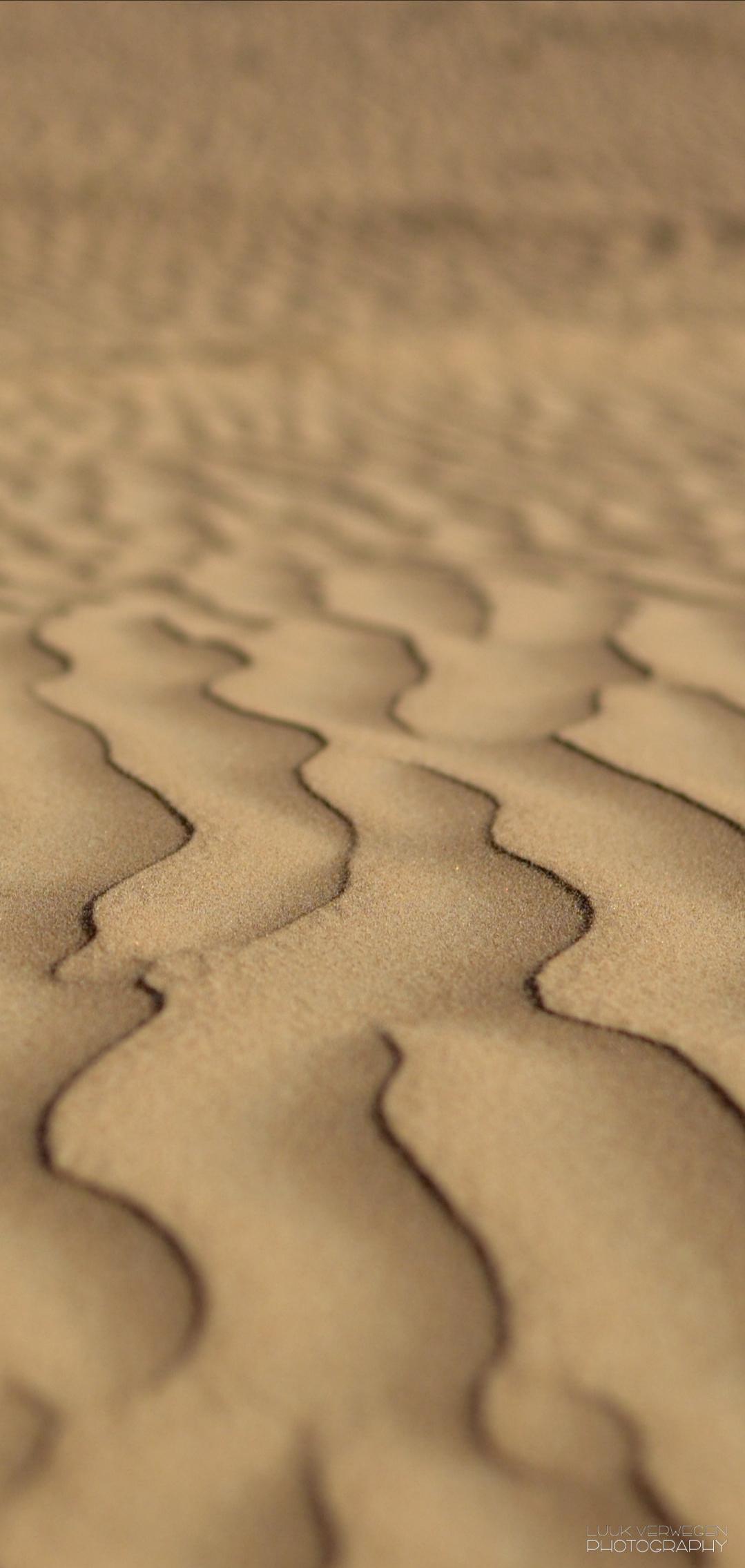 Minimalistic desert dunes near Dubai | Scrolller