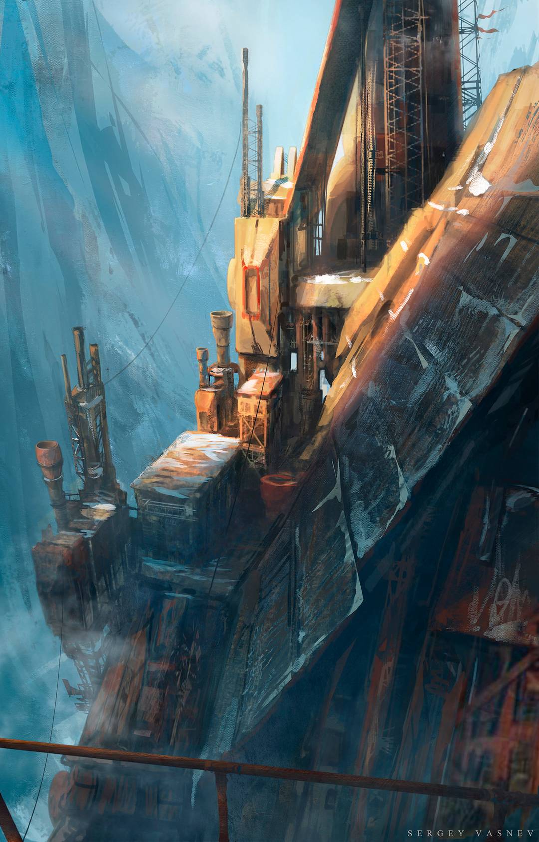 Mining Station (2) by Sergey Vasnev | Scrolller