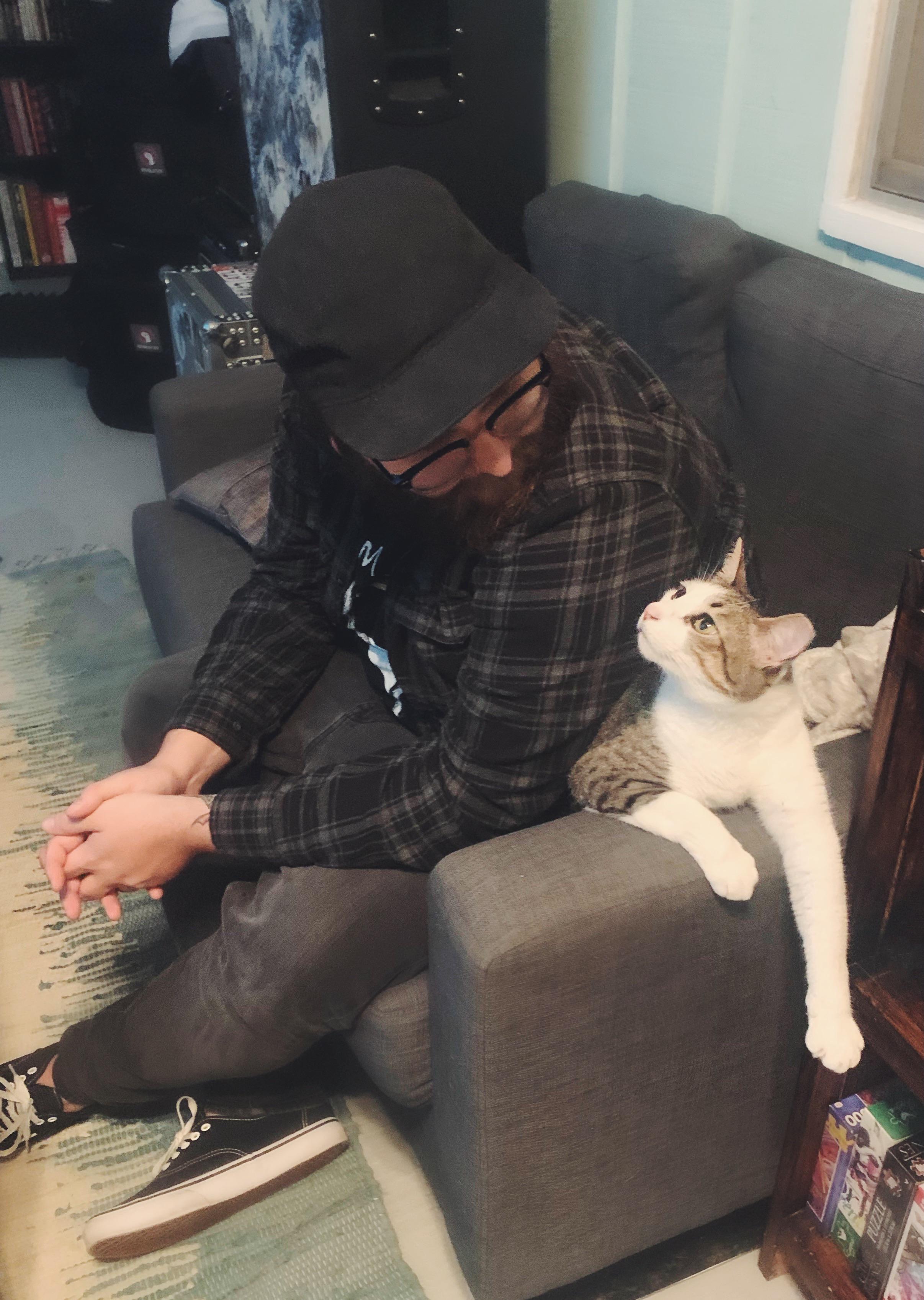 Mirin her favorite couch buddy | Scrolller