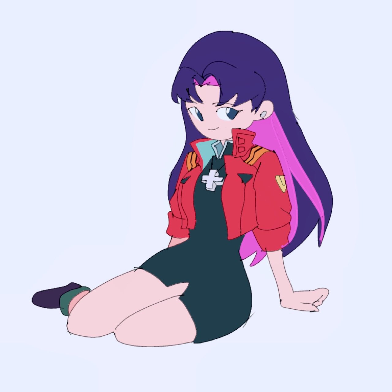 Misato【Artist: @swirl9017】 | Scrolller