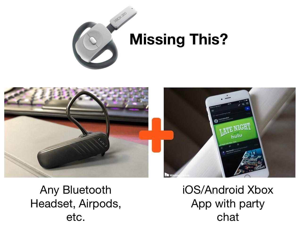 Missing the 360 Wireless Headset, Try this. | Scrolller