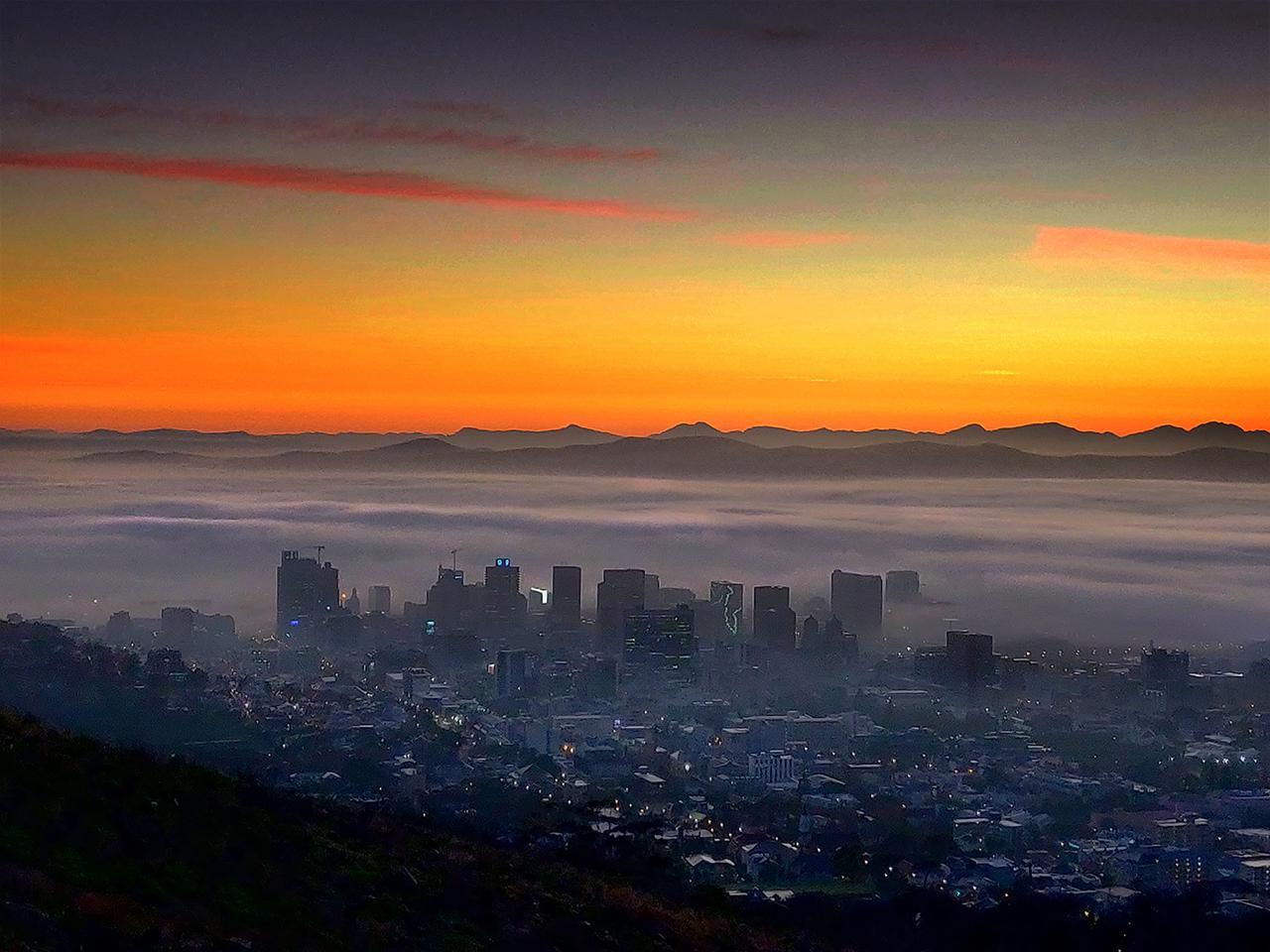 Misty Cape Town morning | Scrolller