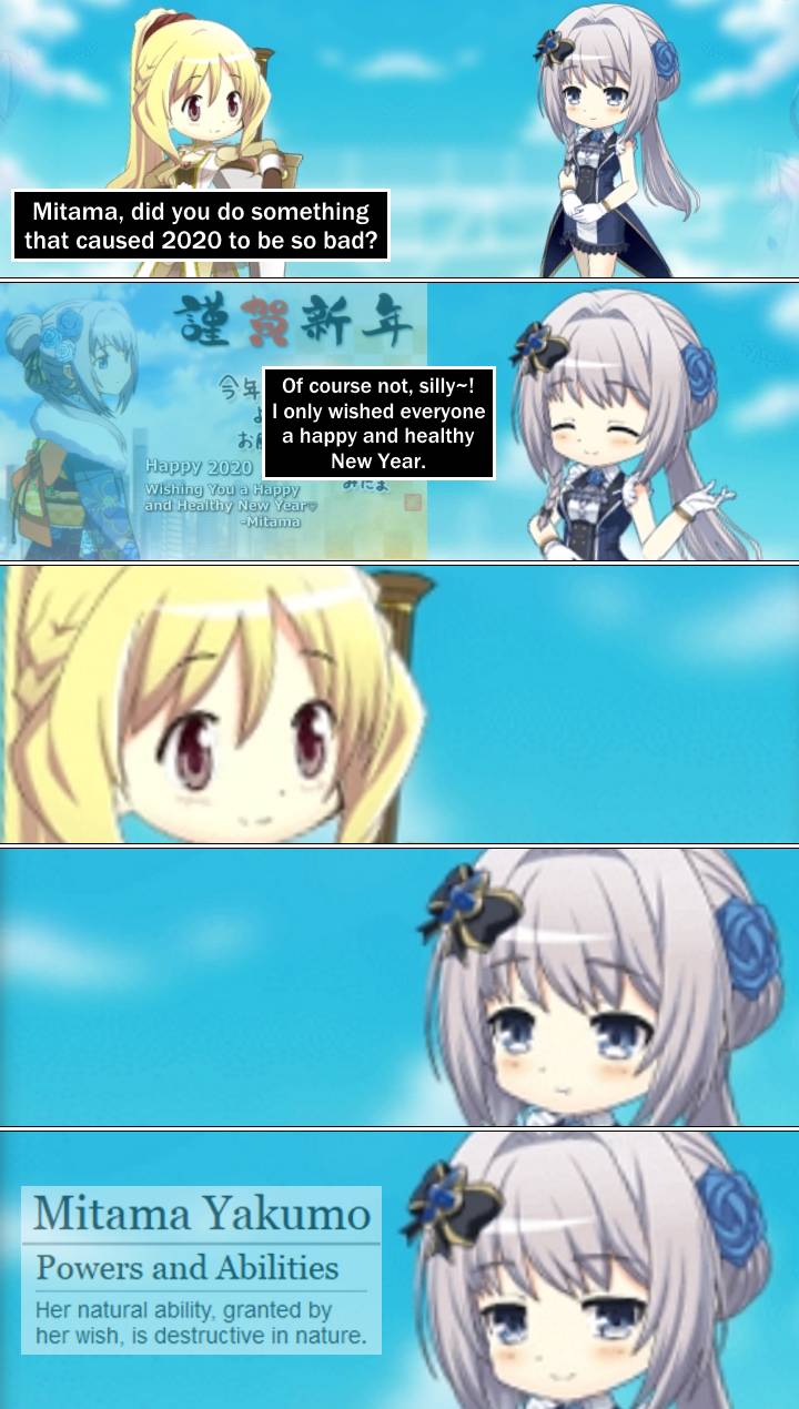 Mitama, You Are Hereby Banned From Blessing All Future New Years | Scrolller