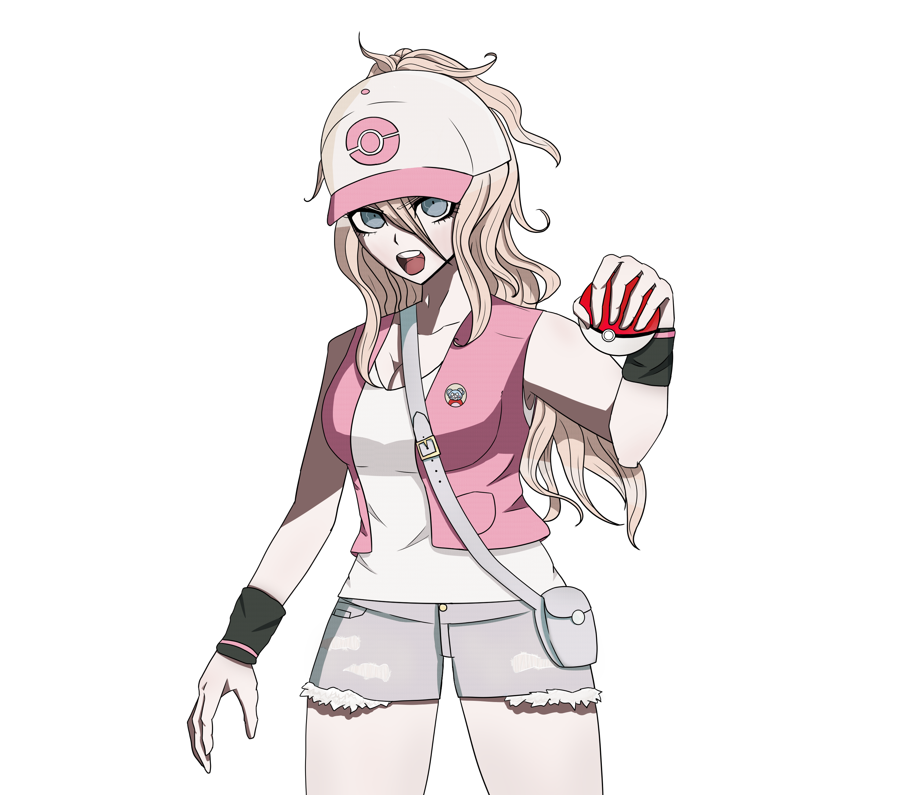 Miu Iruma As A Pokemon Trainer Scrolller 1496