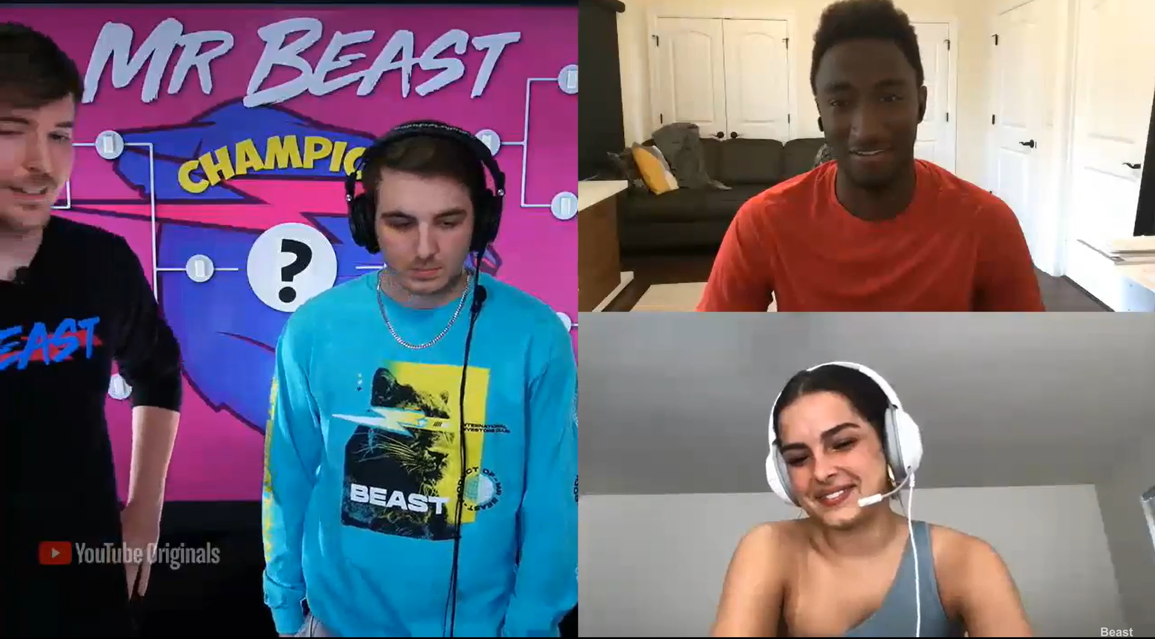 MKB144p on Mr. Beast's Livestream | Scrolller