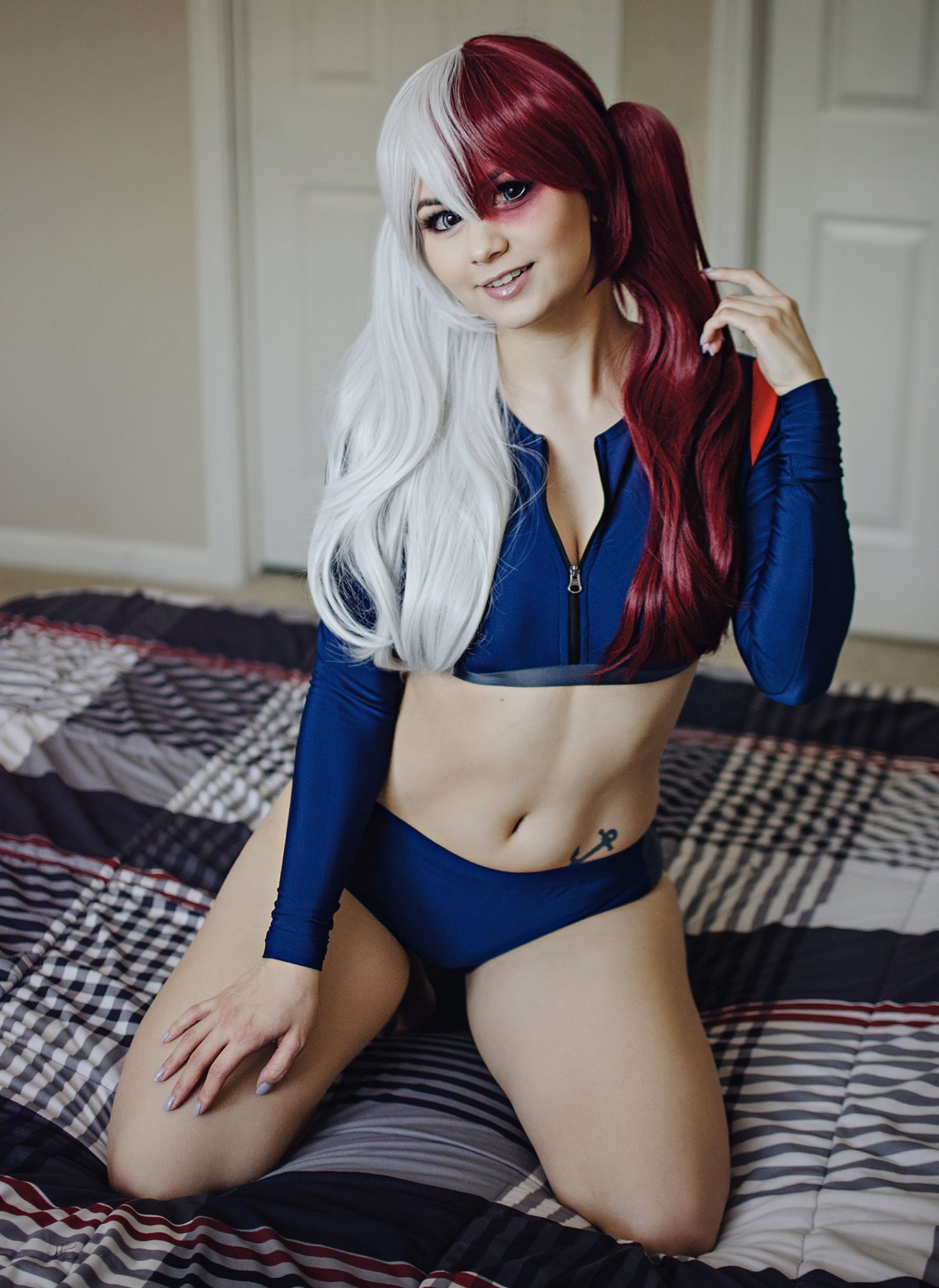 Mochi Momoko as Todoroki, My Hero Academia | Scrolller