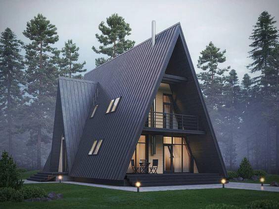 Modern Aframe cabin | Scrolller