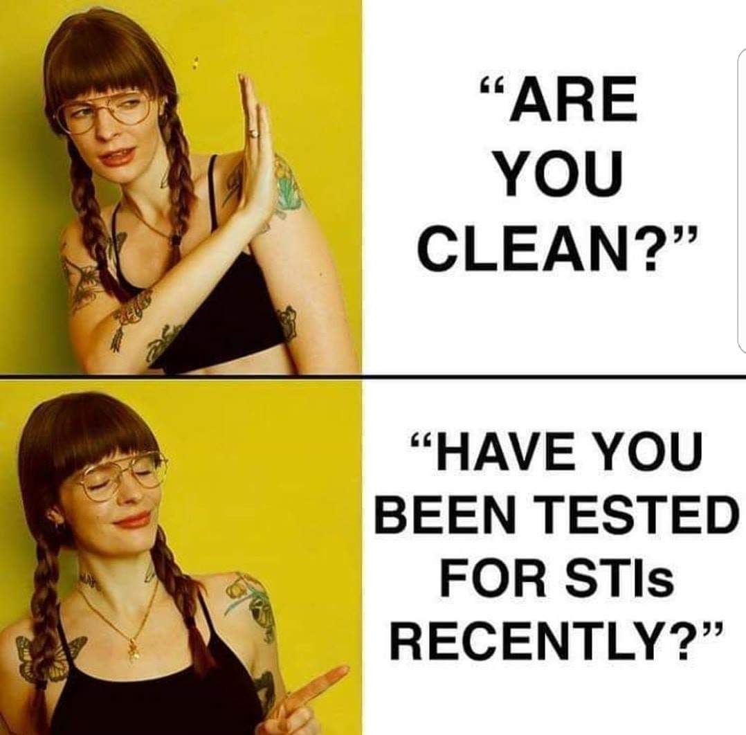 Modify the first panel with the worst question you've ever received from someone about whether ...