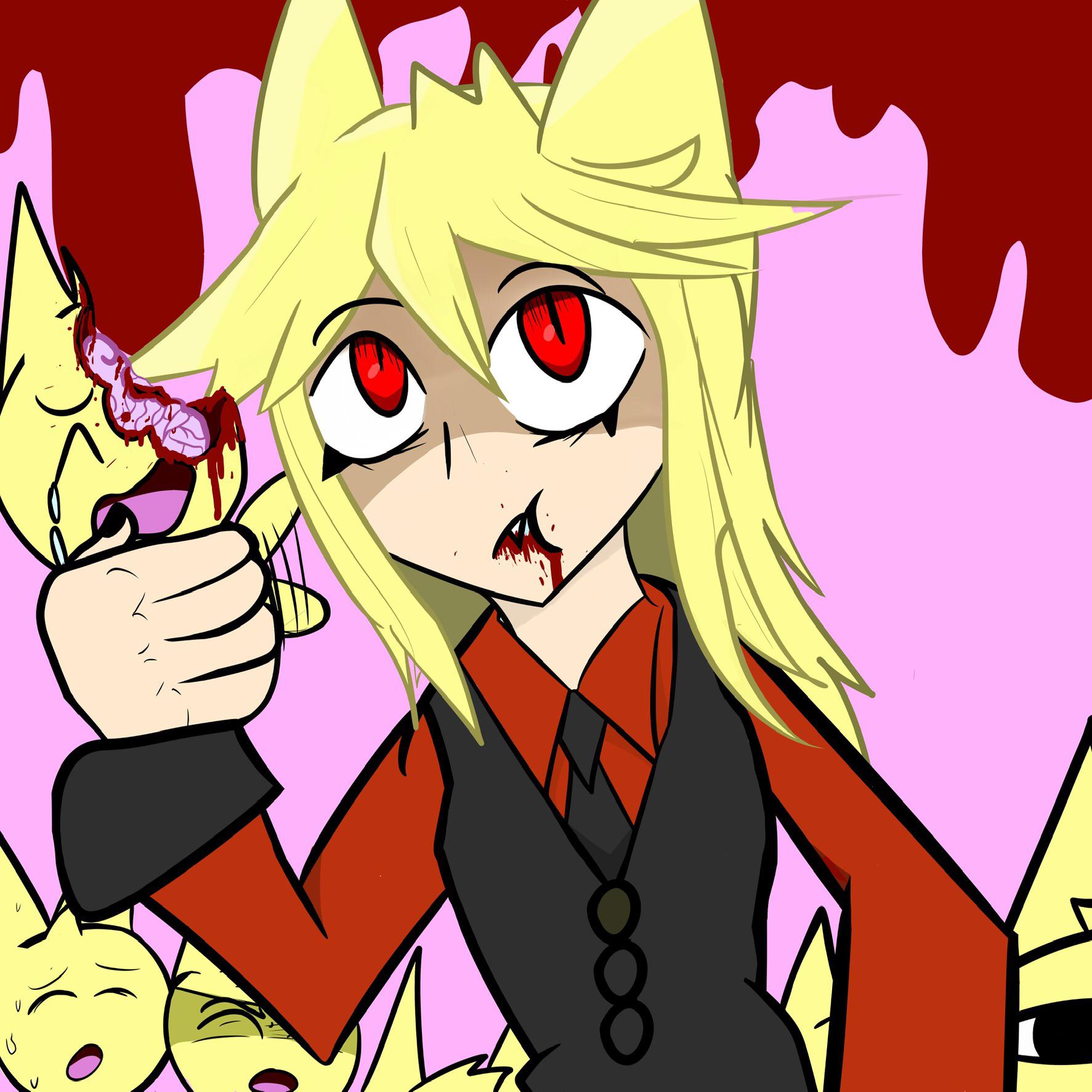 Fan art I drew of Moge-ok from Mogeko Castle | Scrolller