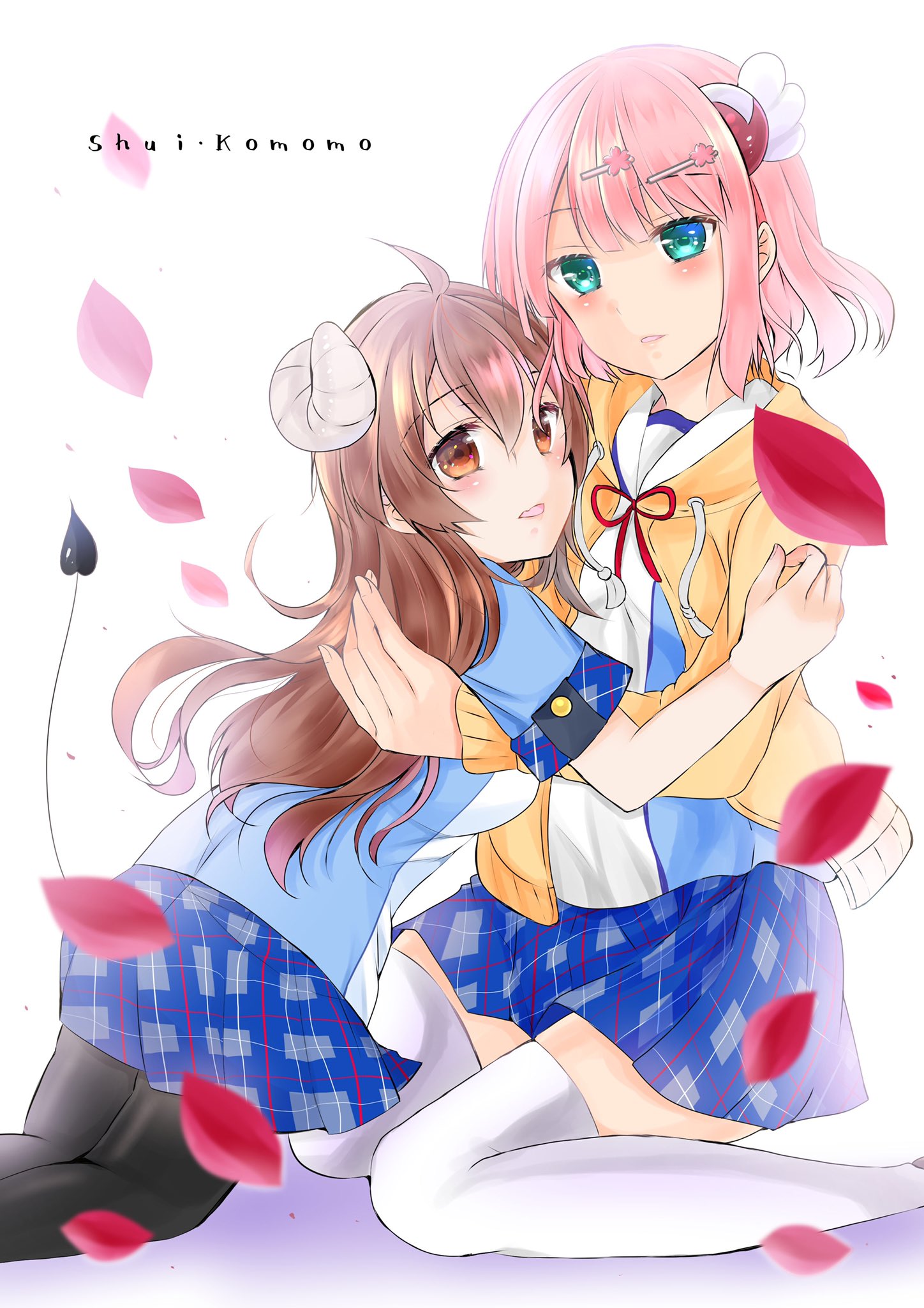 Momo and Shamiko [The Demon Girl Next Door] | Scrolller