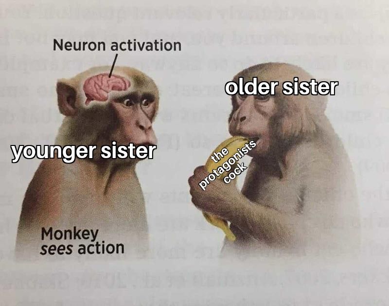 Monkey see incest monkey do incest | Scrolller