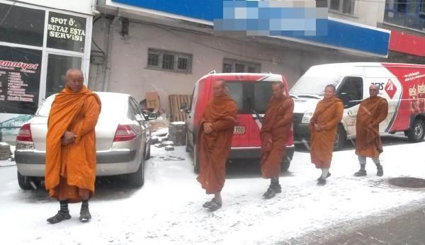 Monks spotted in Sivas today | Scrolller