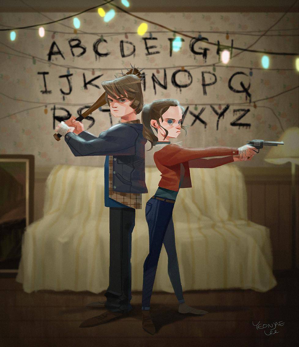 Monster Hunting (Stranger Things) by Yeonjae Lee | Scrolller