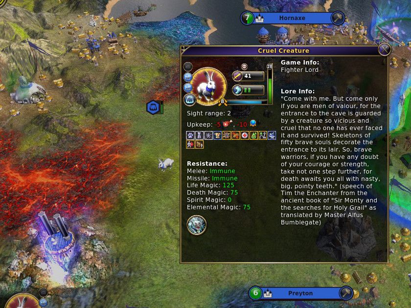 Monty Python and the Holy Grail on Warlock: Master of the Arcane | Scrolller