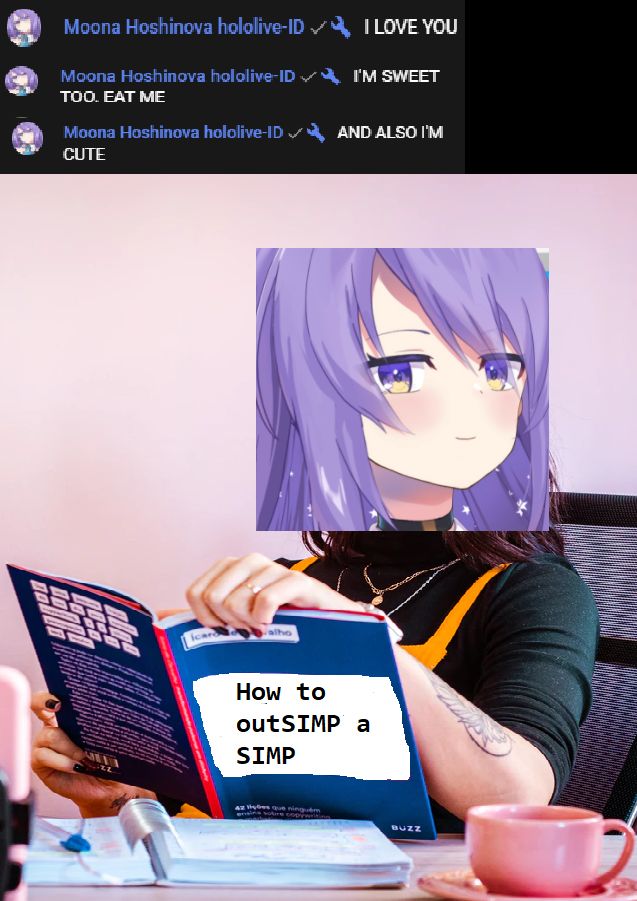 Moona during the debut! | Scrolller