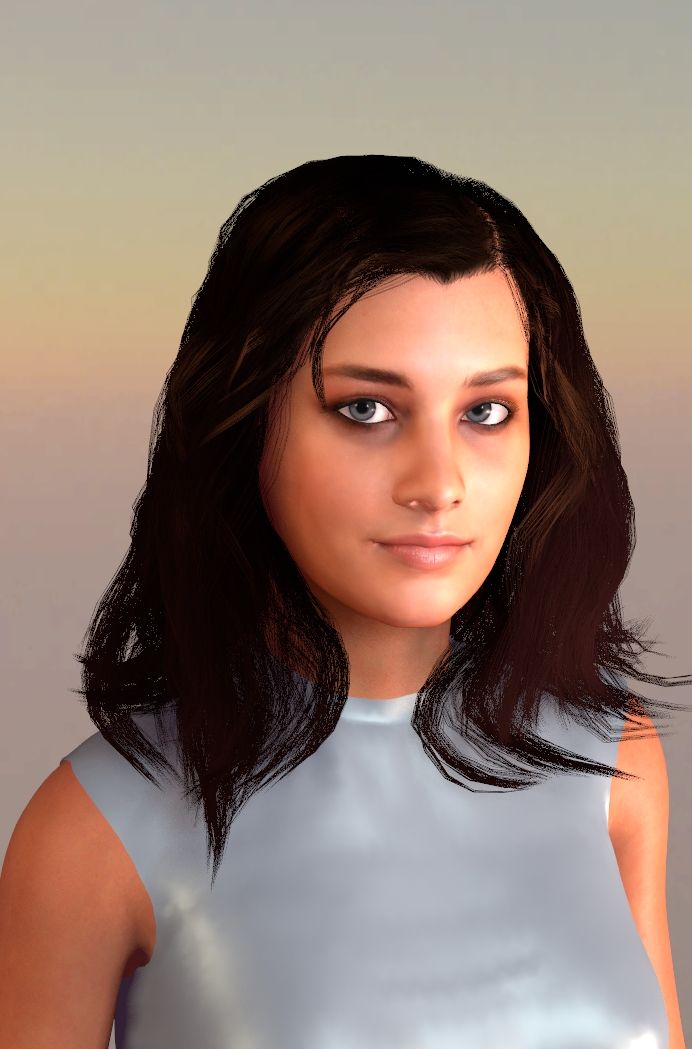 Moran hair (commission) | Scrolller