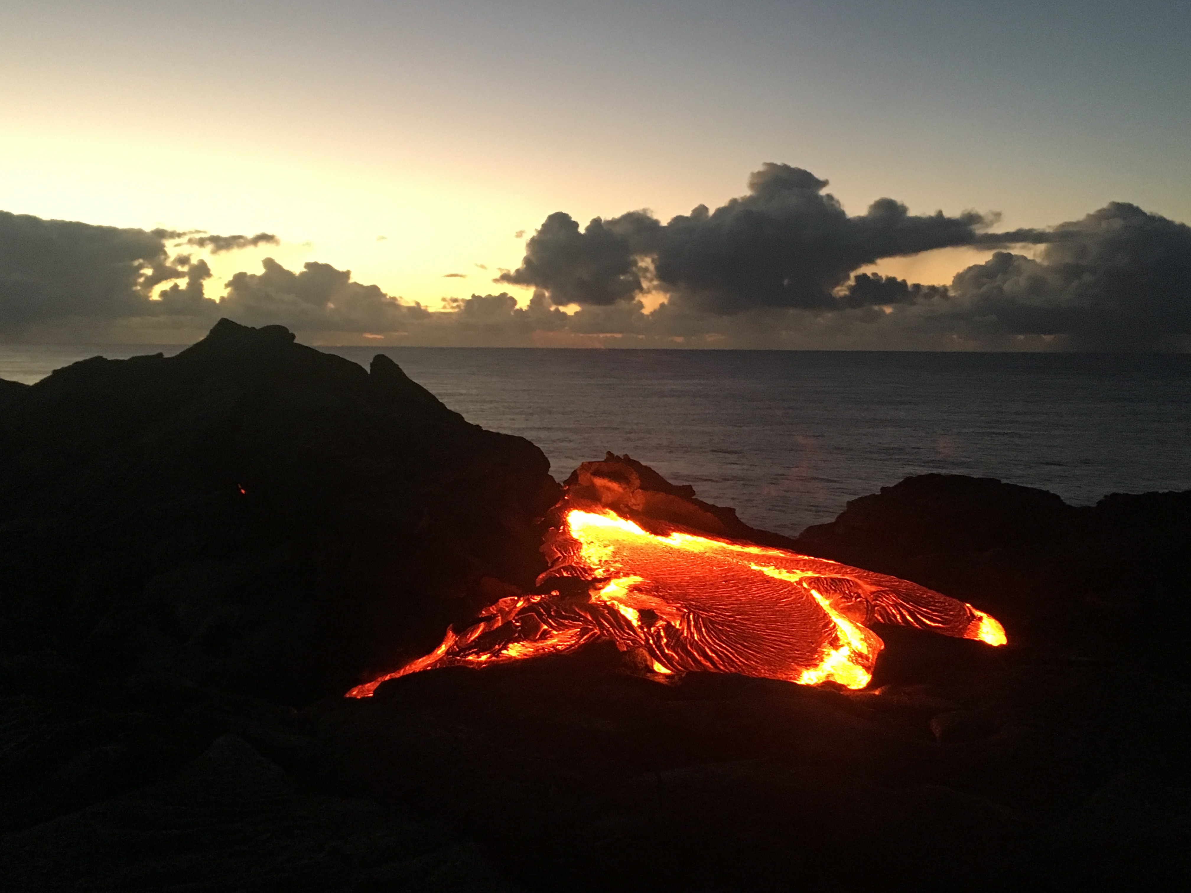 More lava at dawn [OC] [4032 x 3024] | Scrolller