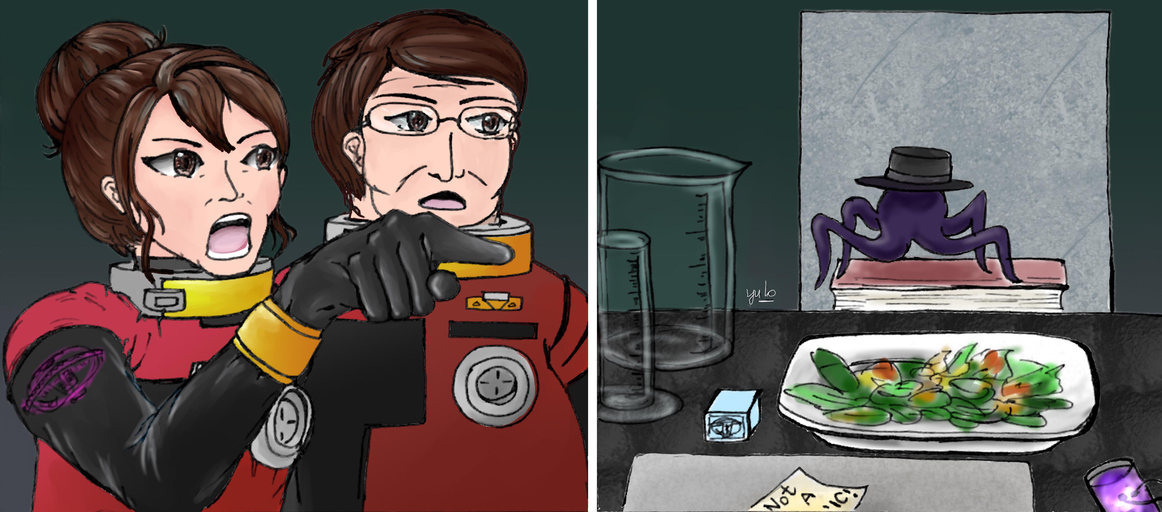 Morgan yelling at a mimic | Scrolller