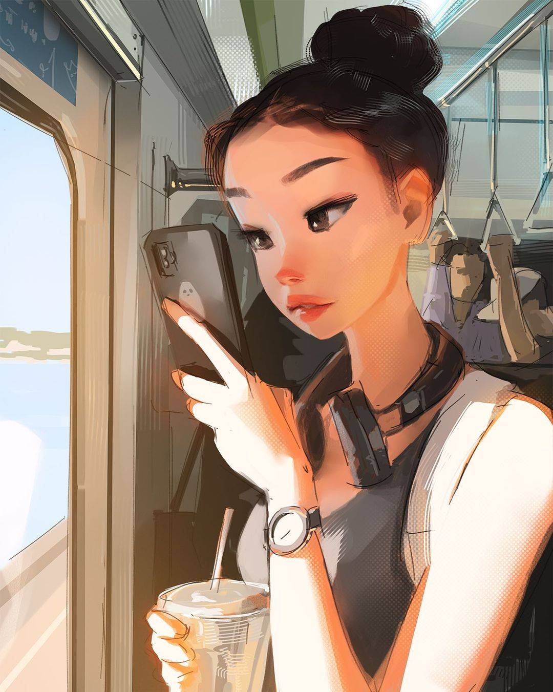 Morning Commute by Sam Yang | Scrolller