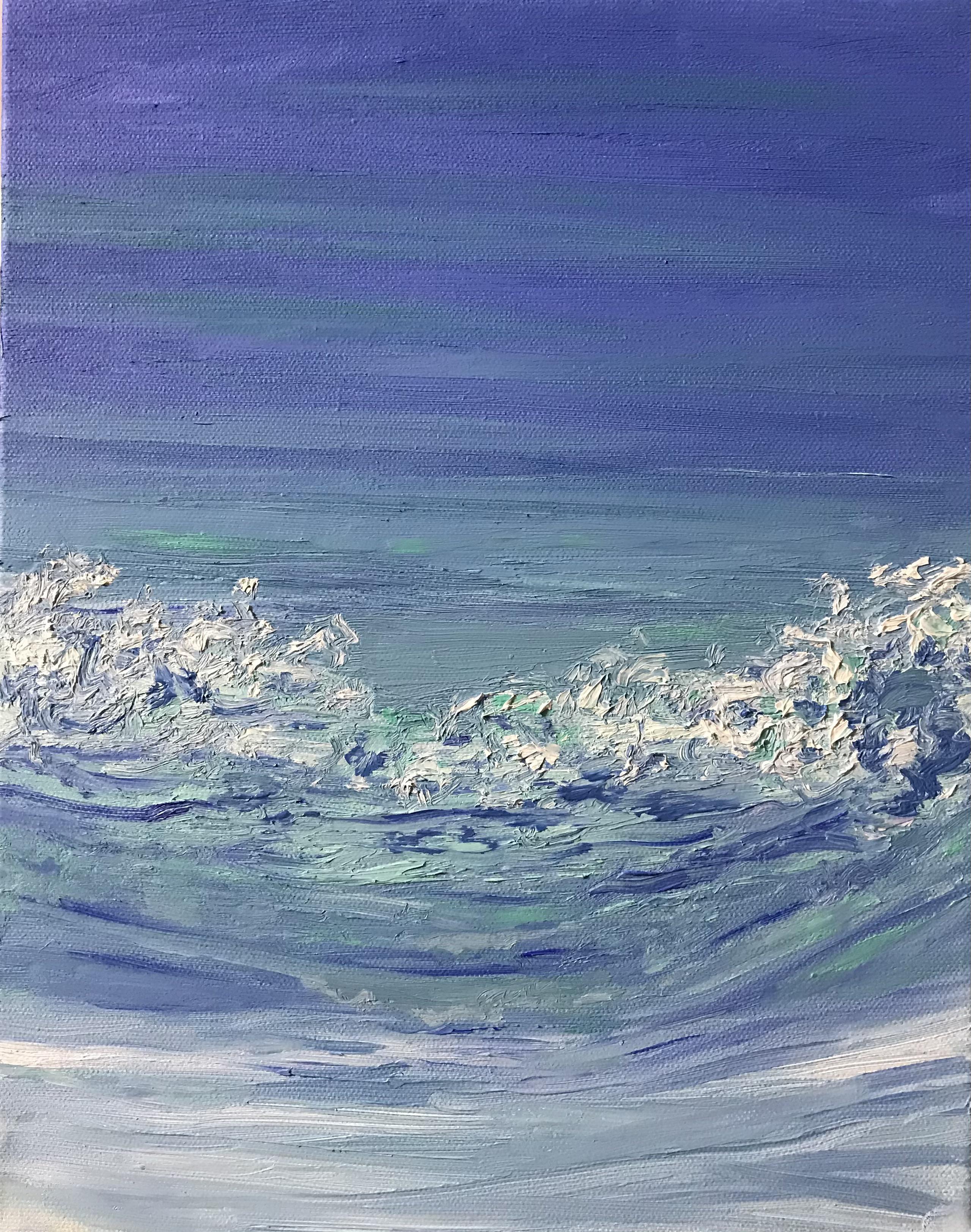 Morning wave, oil, me, 2020 | Scrolller