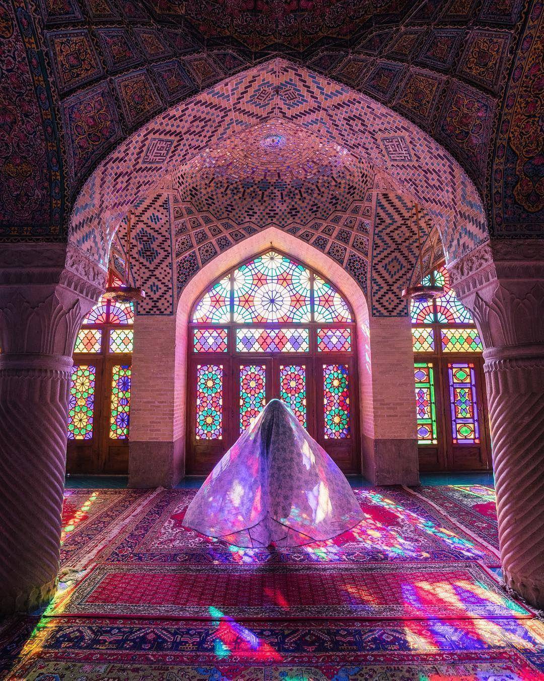 A mosque in Shiraz City, Iran, by photographer Martina Bisaz | Scrolller