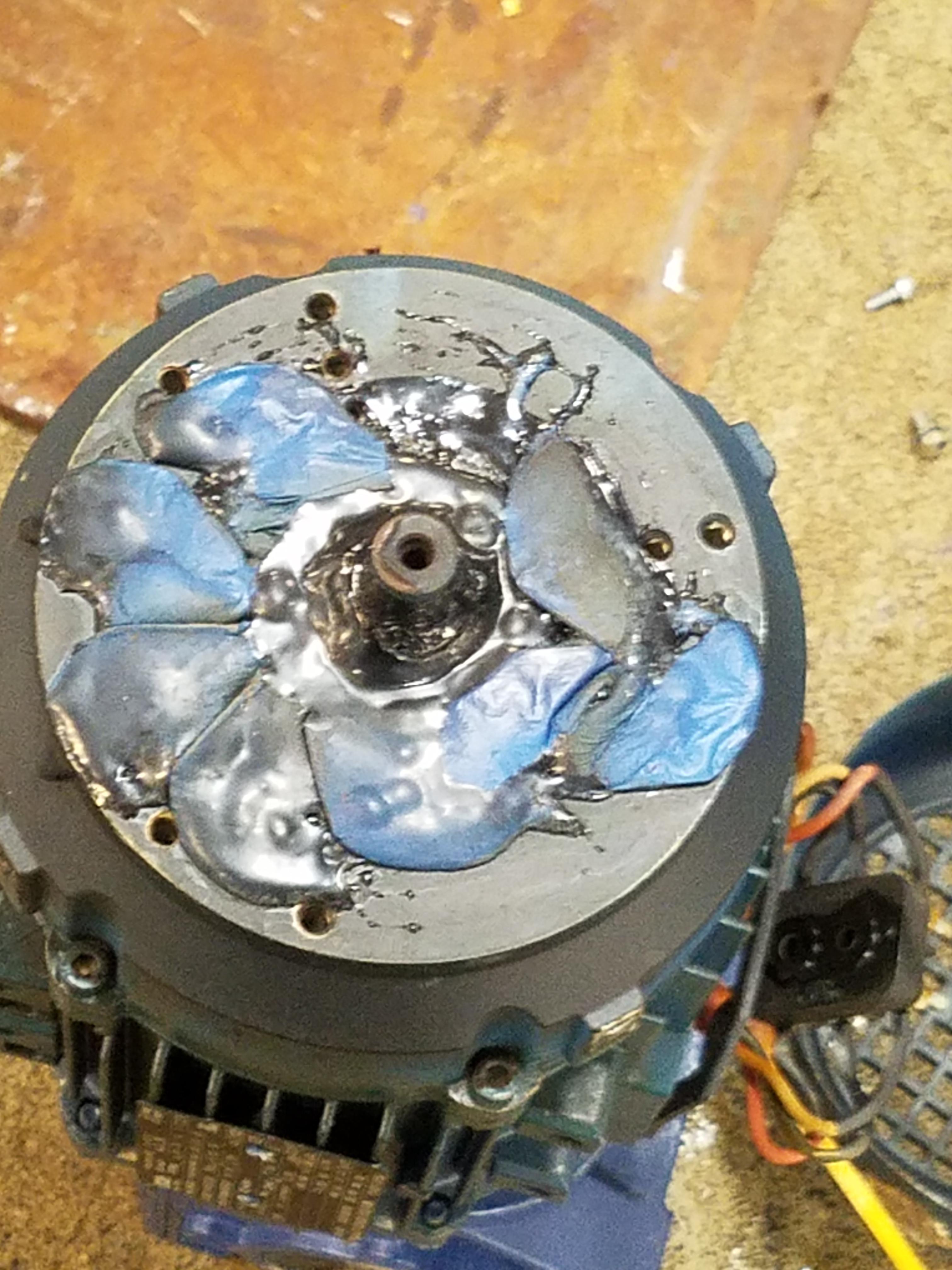 Motor got a little warm. | Scrolller