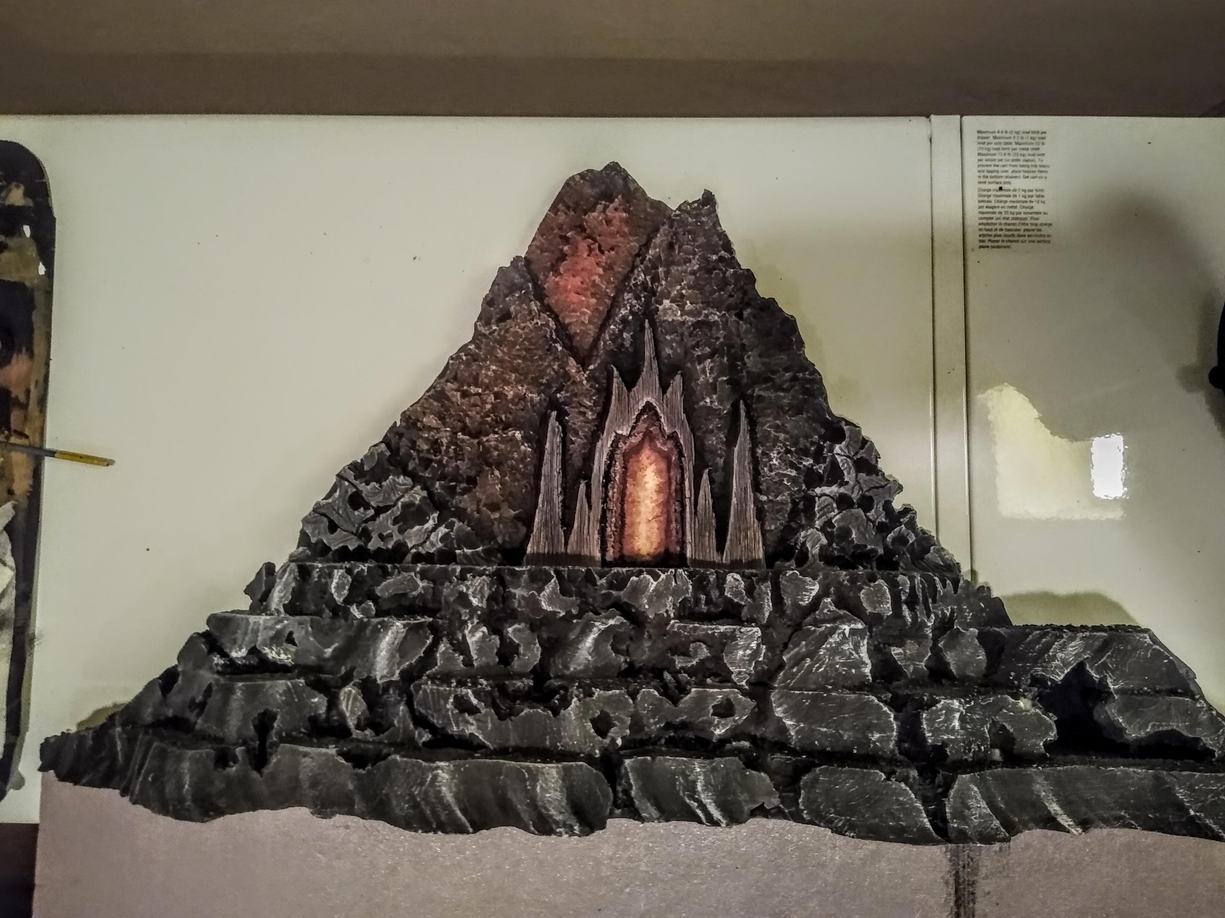 Mount Doom taking shape. | Scrolller