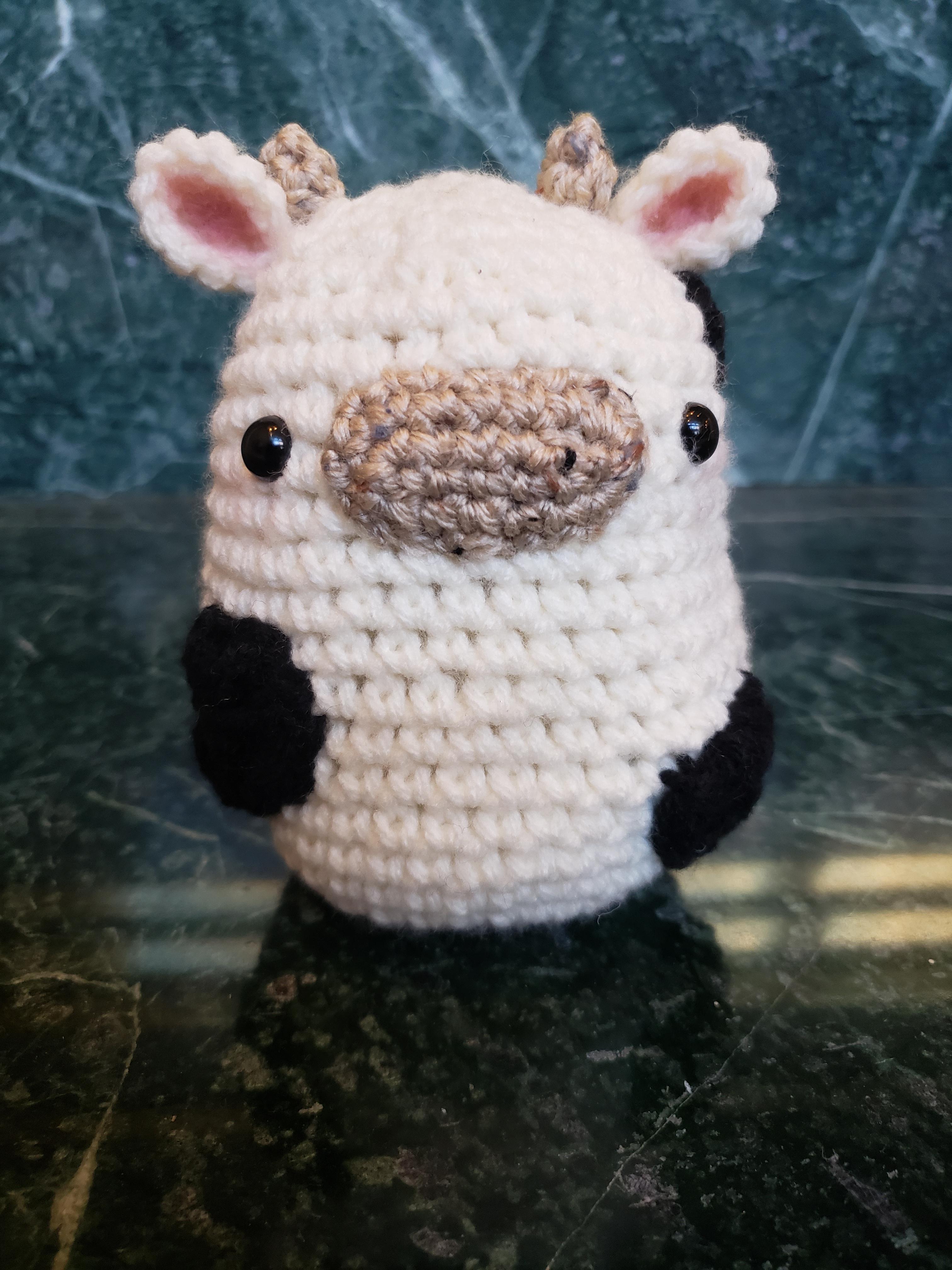 Mr. Moo, Me, Crochet, 2021 | Scrolller