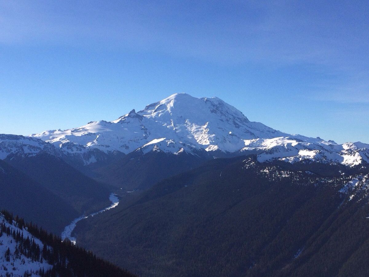 Mt. Ranier view from Crystal Mountain. | Scrolller