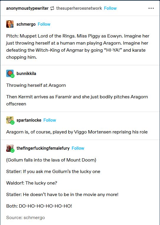 Muppets LOTR | Scrolller