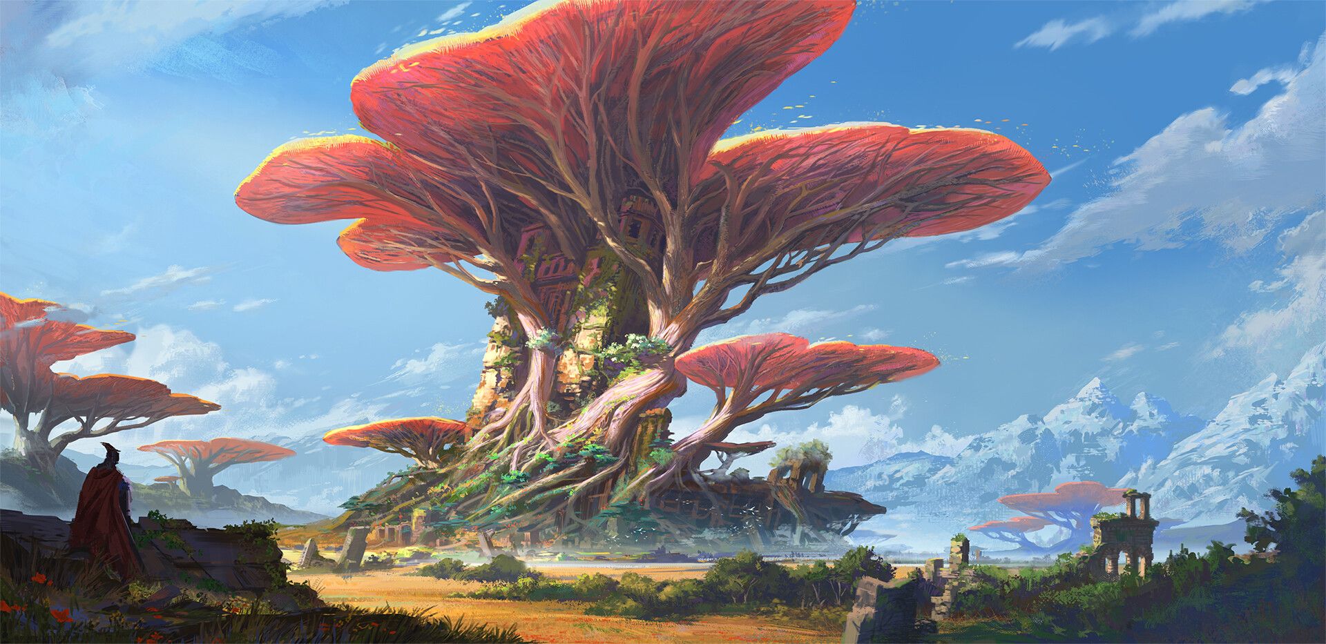 Mushroom tree by SEOK MIN EO. | Scrolller