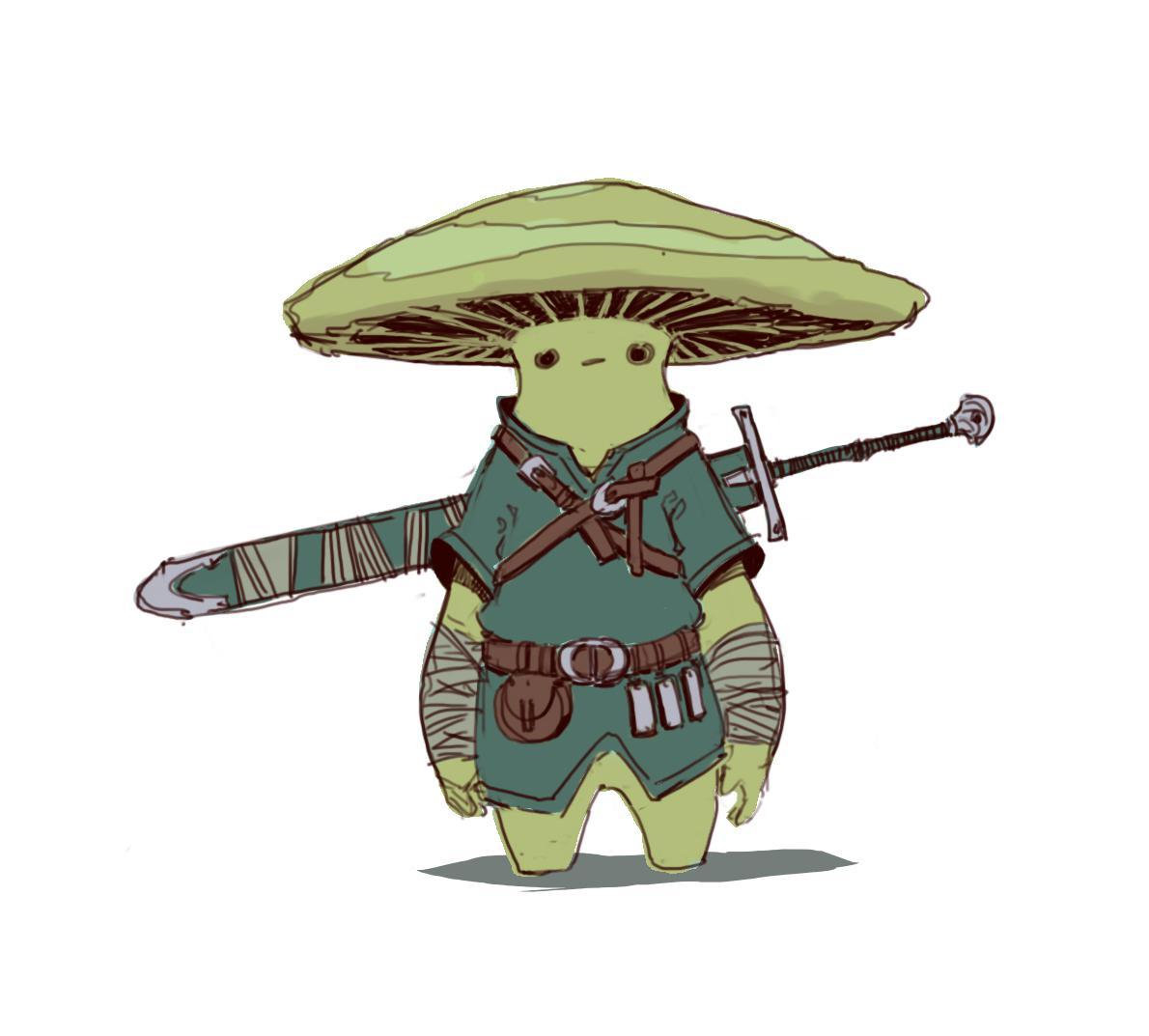 Mushroom Warrior | Scrolller