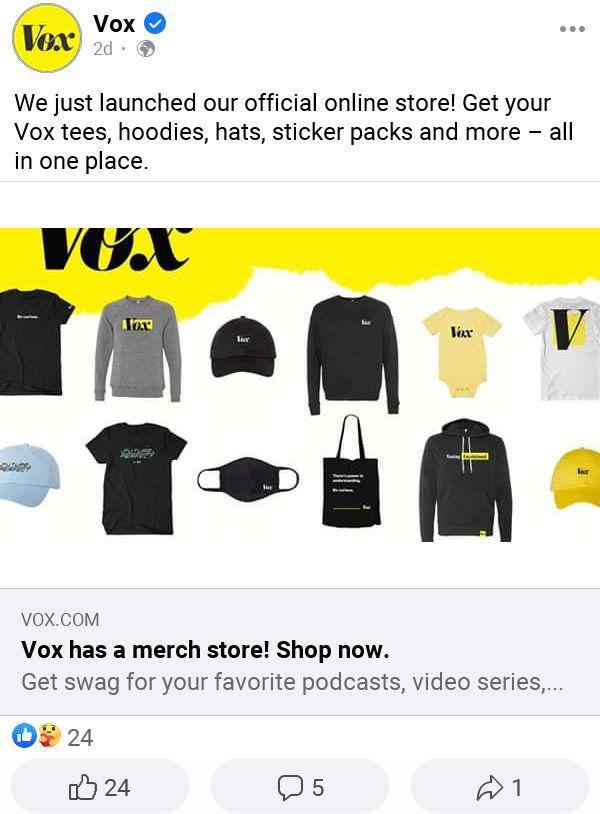 must consoom merch of NEWS ORGANIZATION | Scrolller