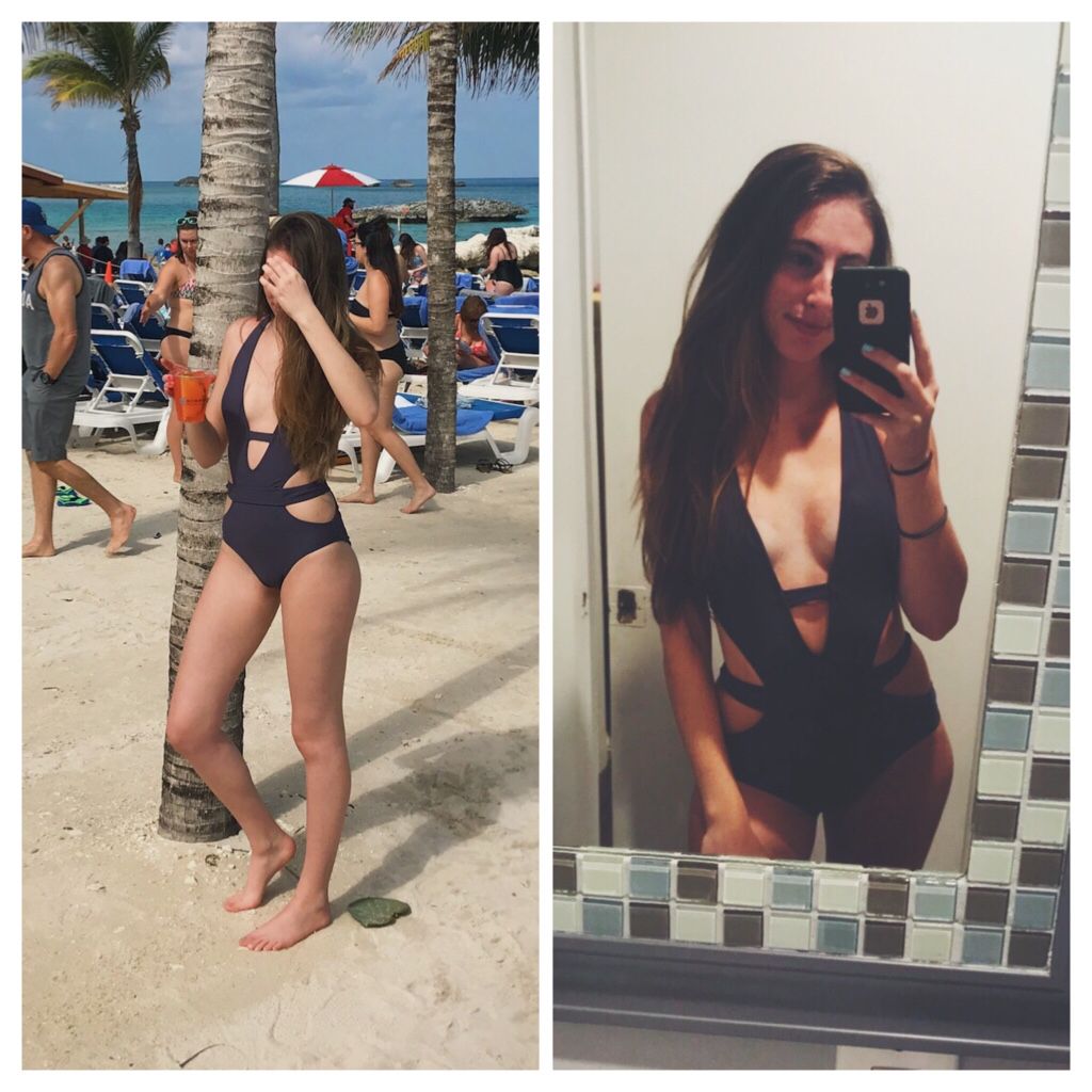 Must give her weird tan lines but still hot | Scrolller