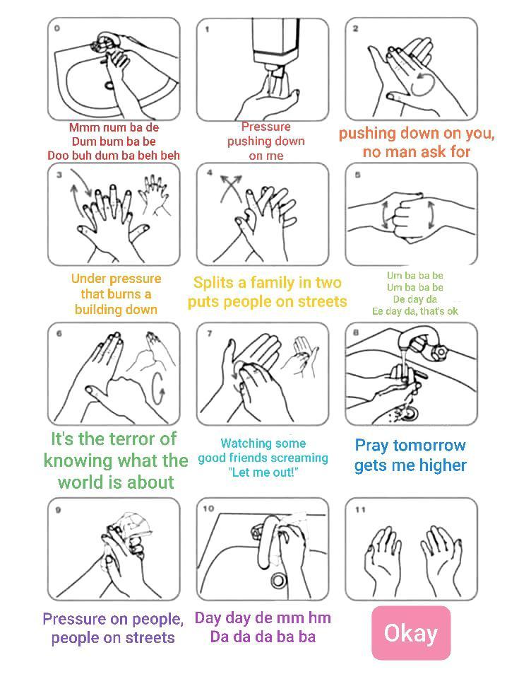 Must wash hands for 20 secs | Scrolller