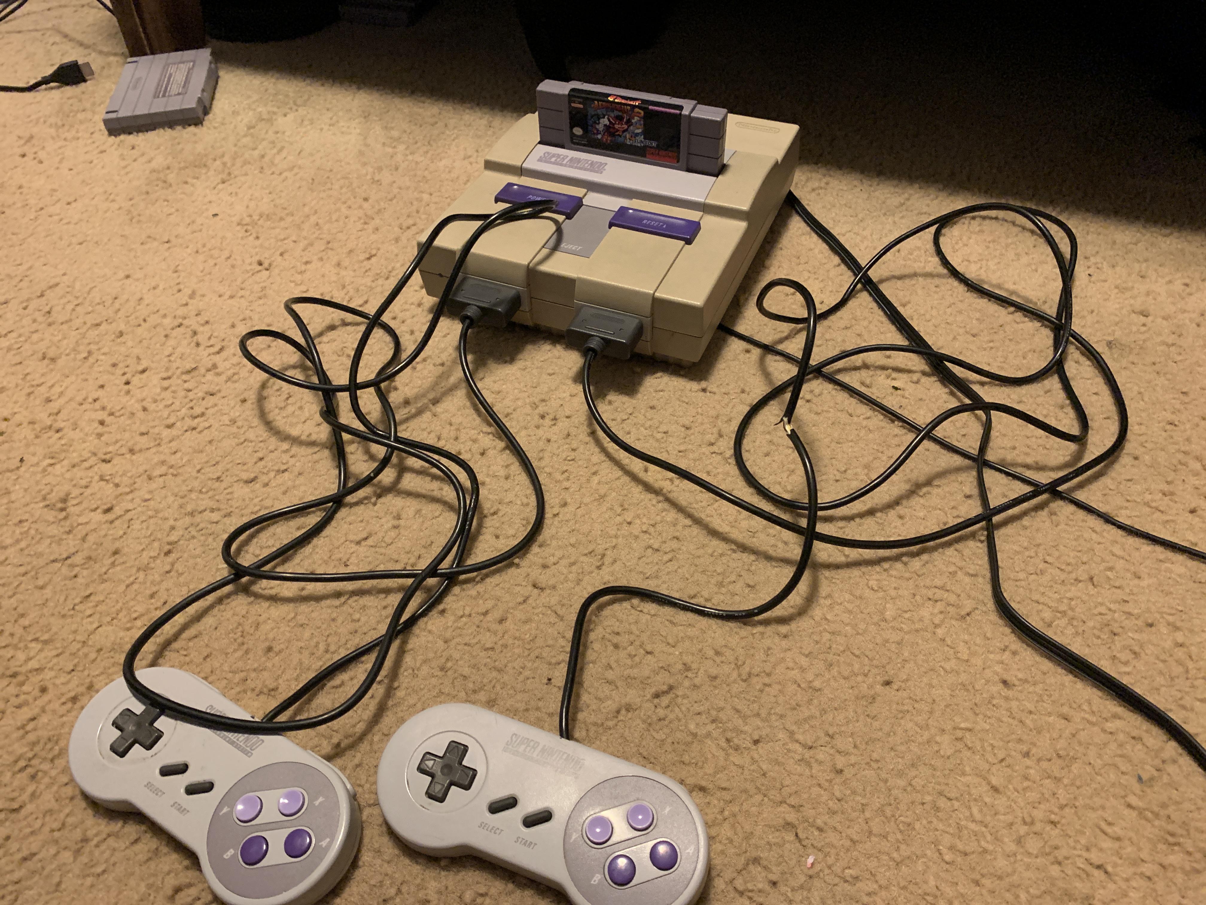 My 1990 Super Nintendo Entertainment System | Scrolller