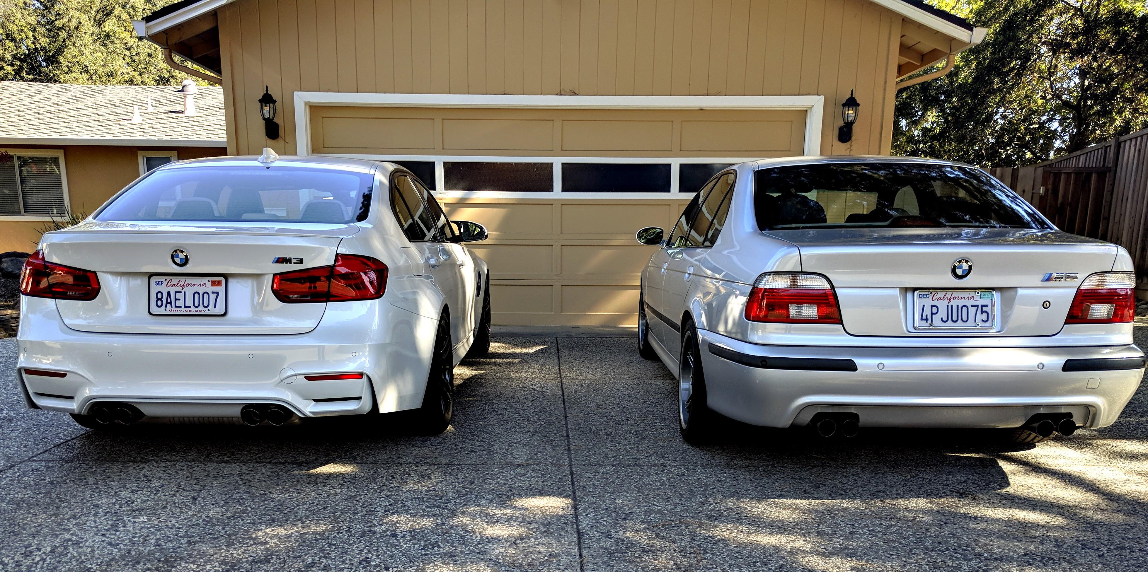 My 2018 F80 M3 and 2001 E39 M5 | Scrolller