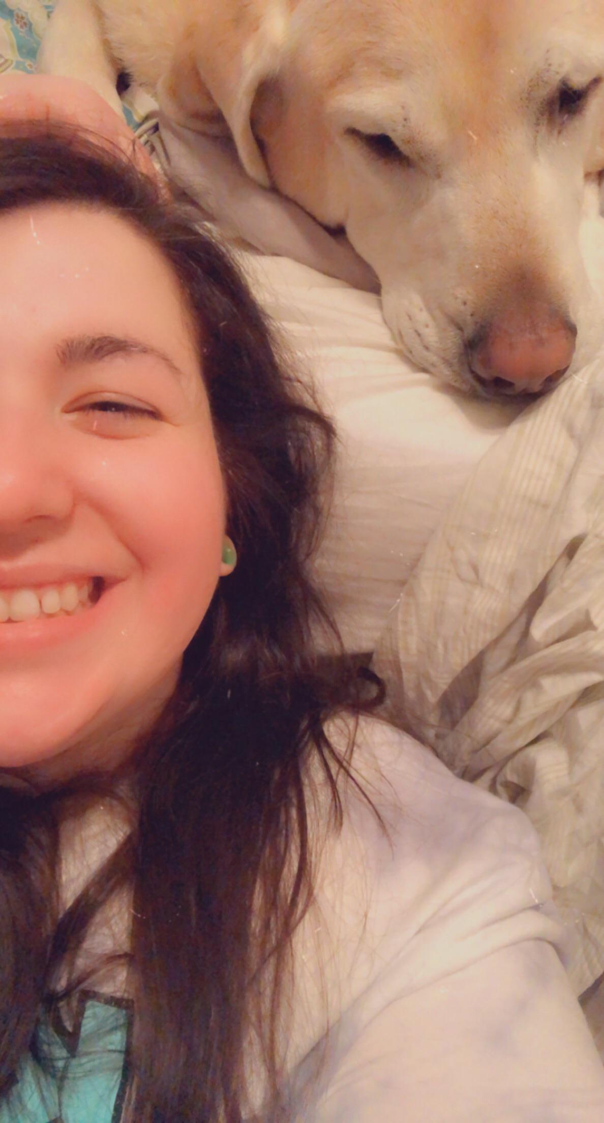 My 8-year-old lab,Maverick with me | Scrolller