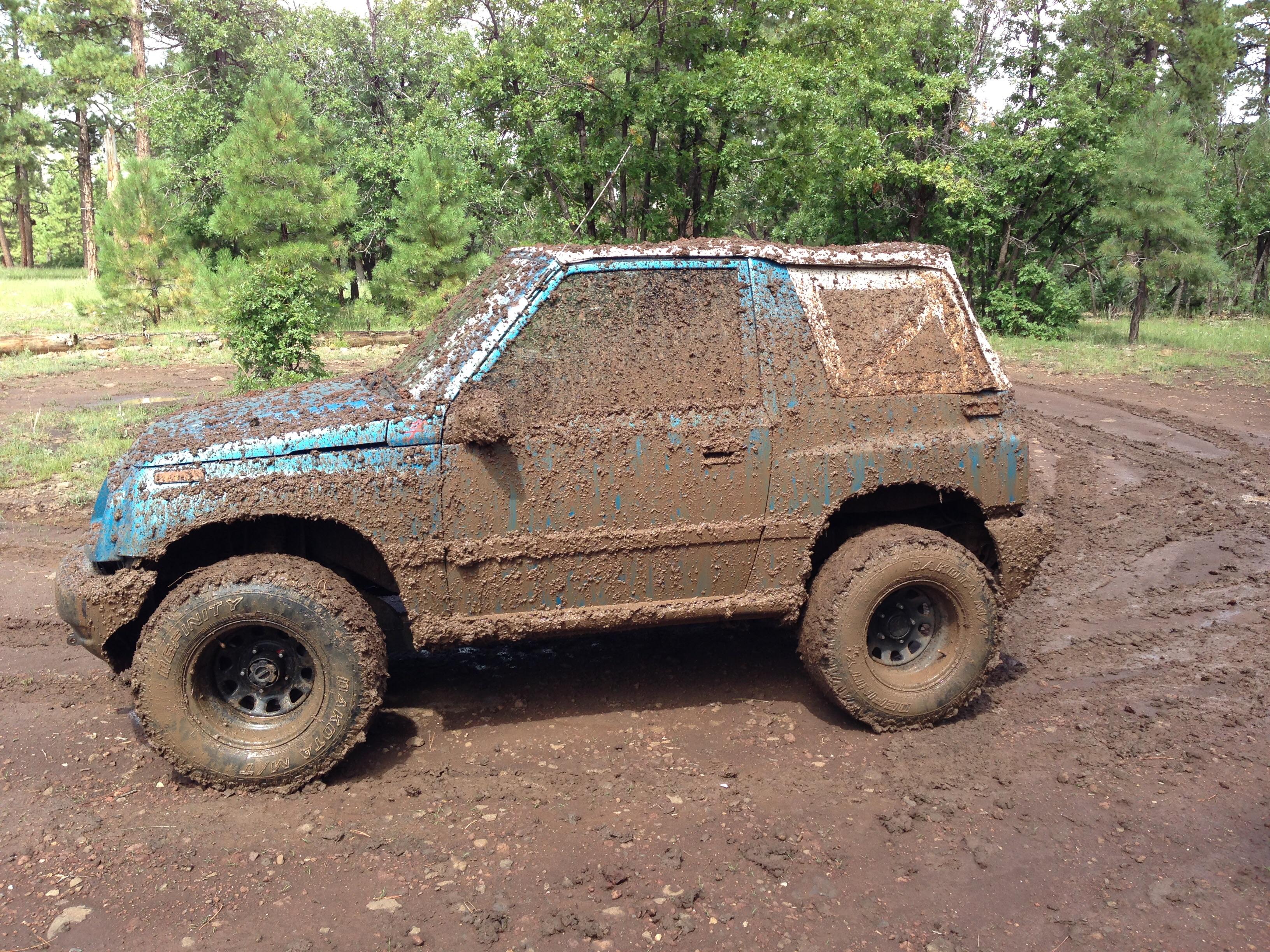 My 97 tracker had some fun! | Scrolller