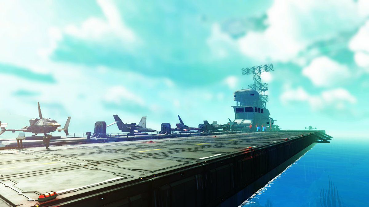 My aircraft carrier base! | Scrolller