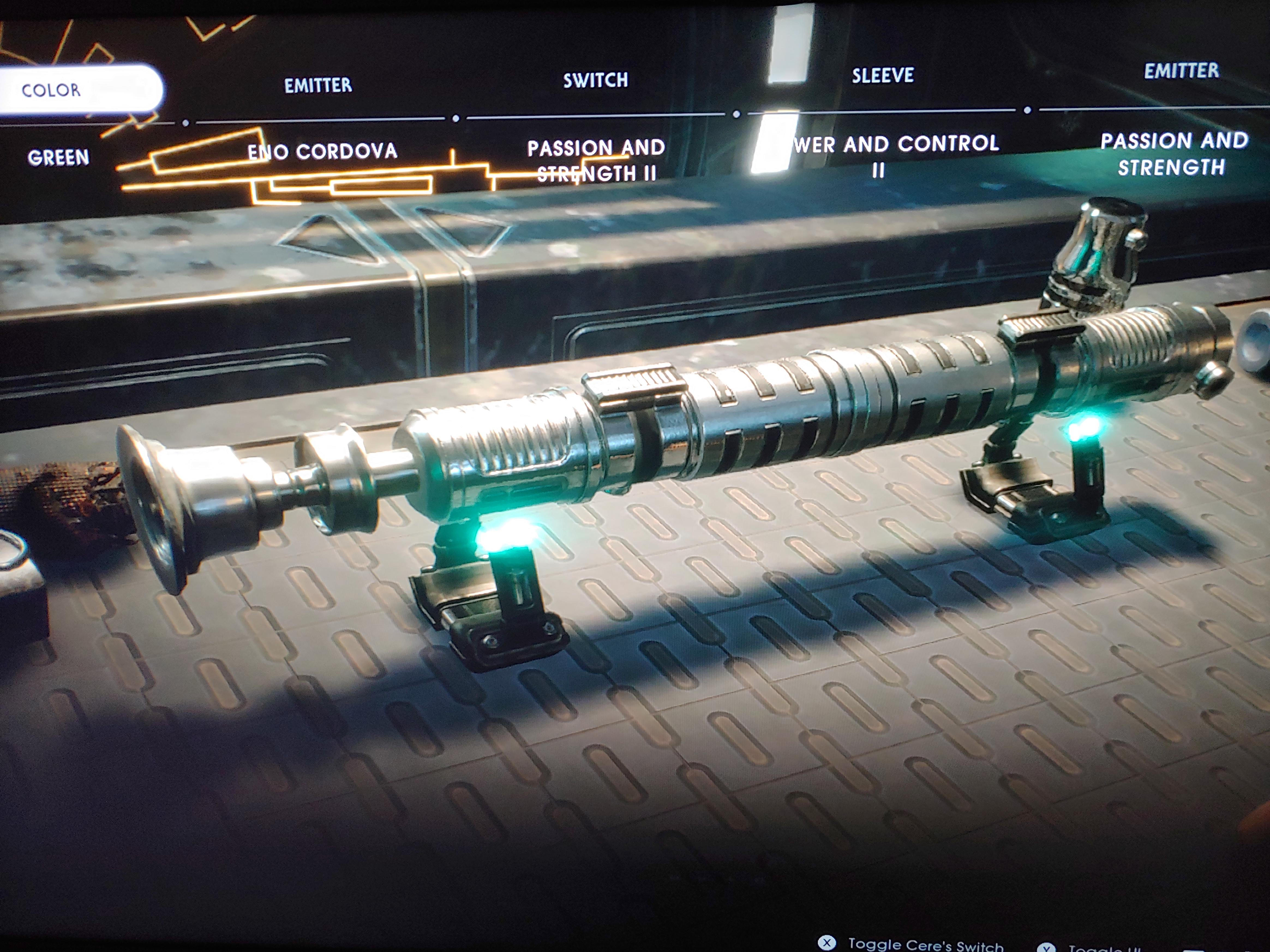 My attempt at Luke's saber in Jedi Fallen Order. | Scrolller