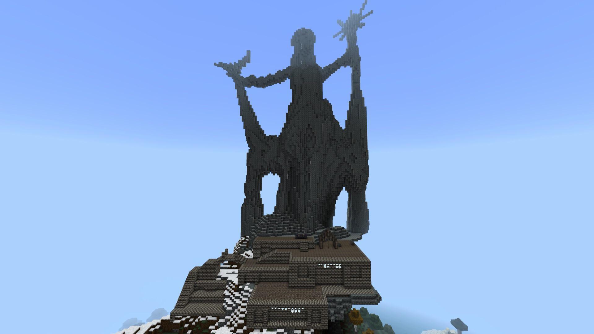 My Azura Statue recreated in Minecraft | Scrolller