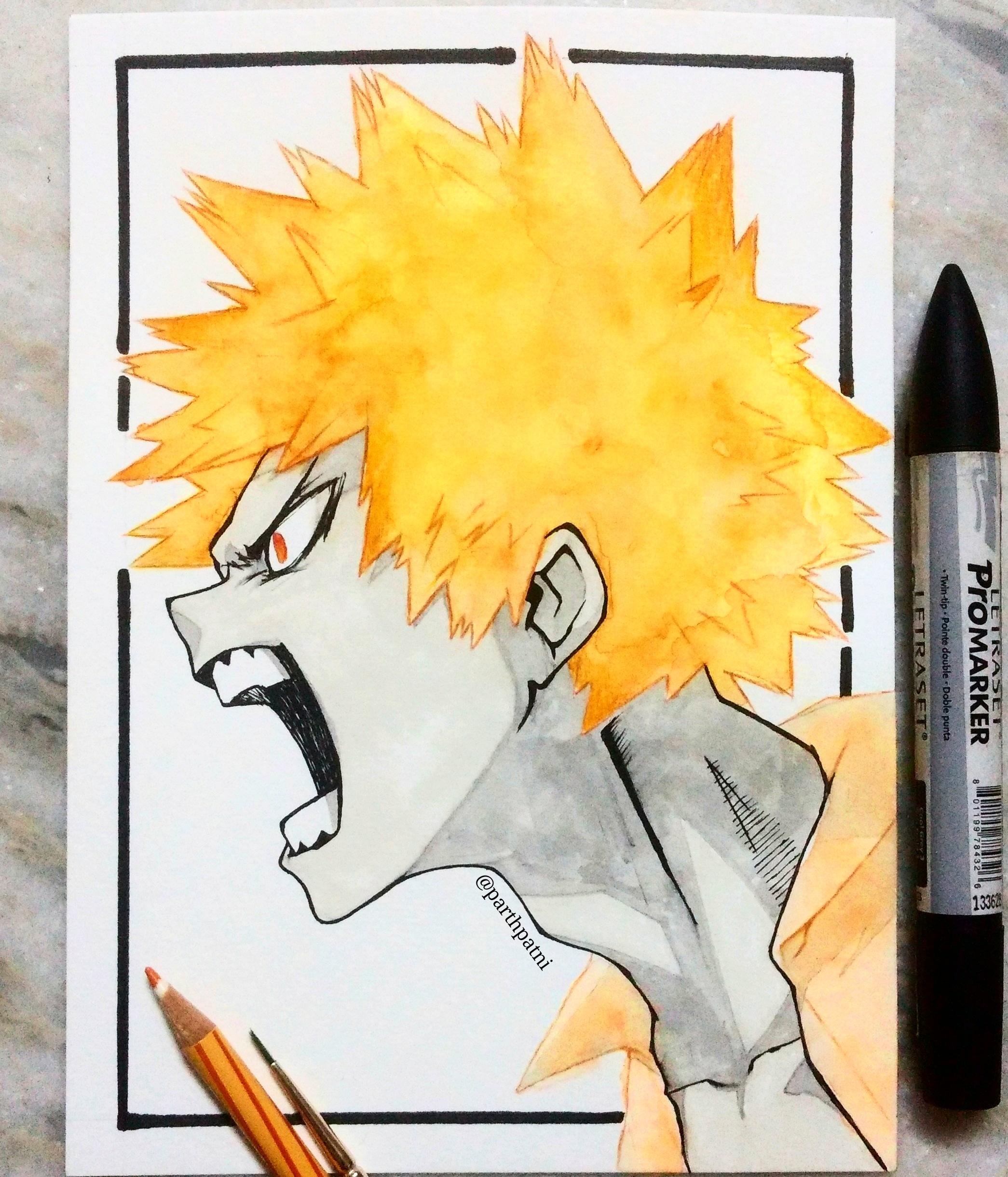 My Bakugou fanart | Scrolller