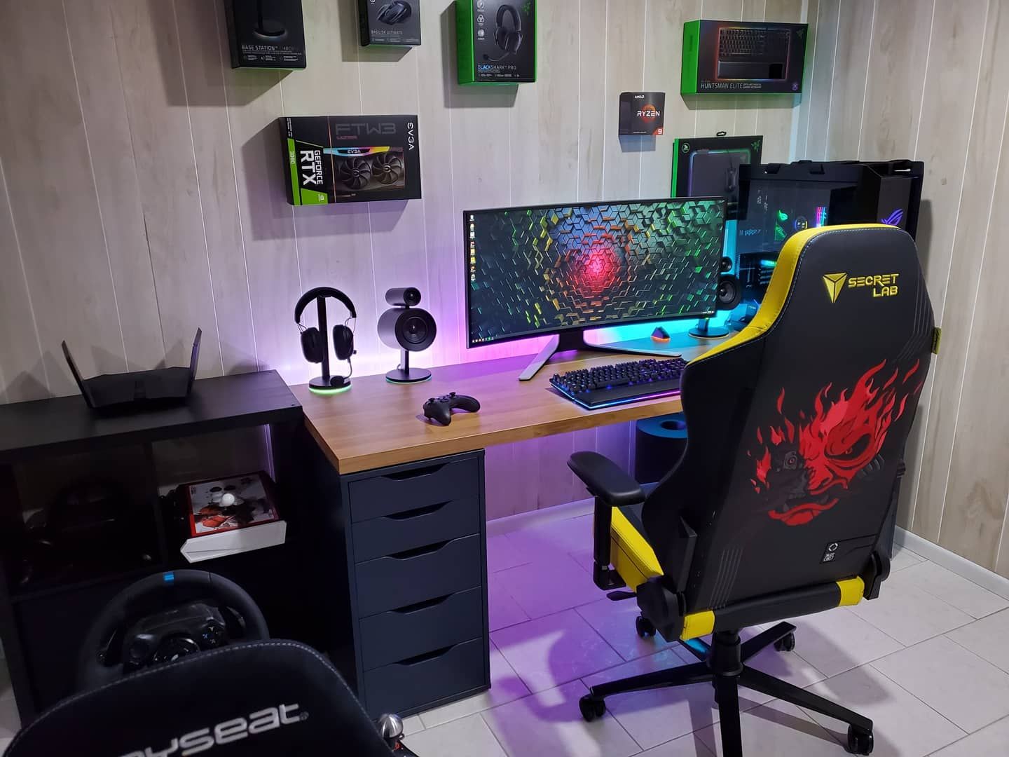 My basement battlestation | Scrolller