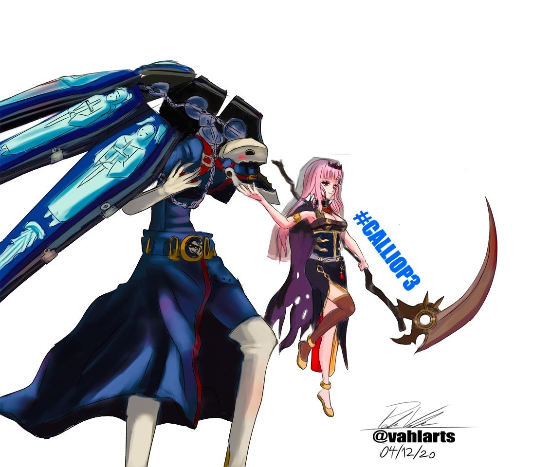 My Calli fanart for the best crossover ever | Scrolller