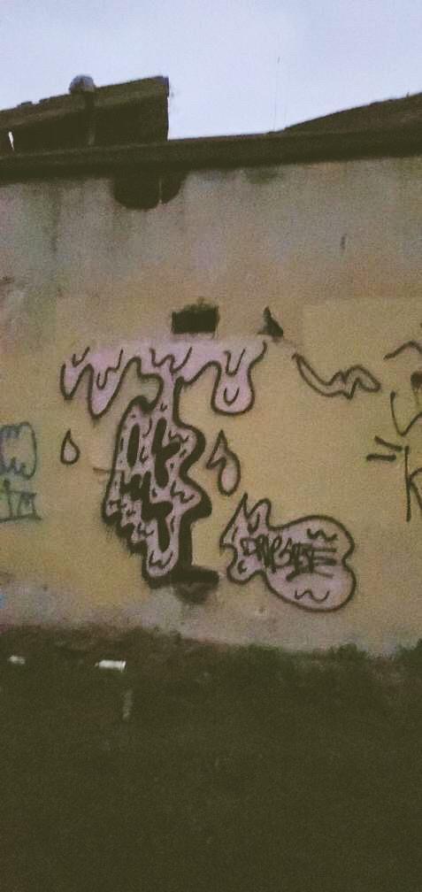 My character on a wall | Scrolller