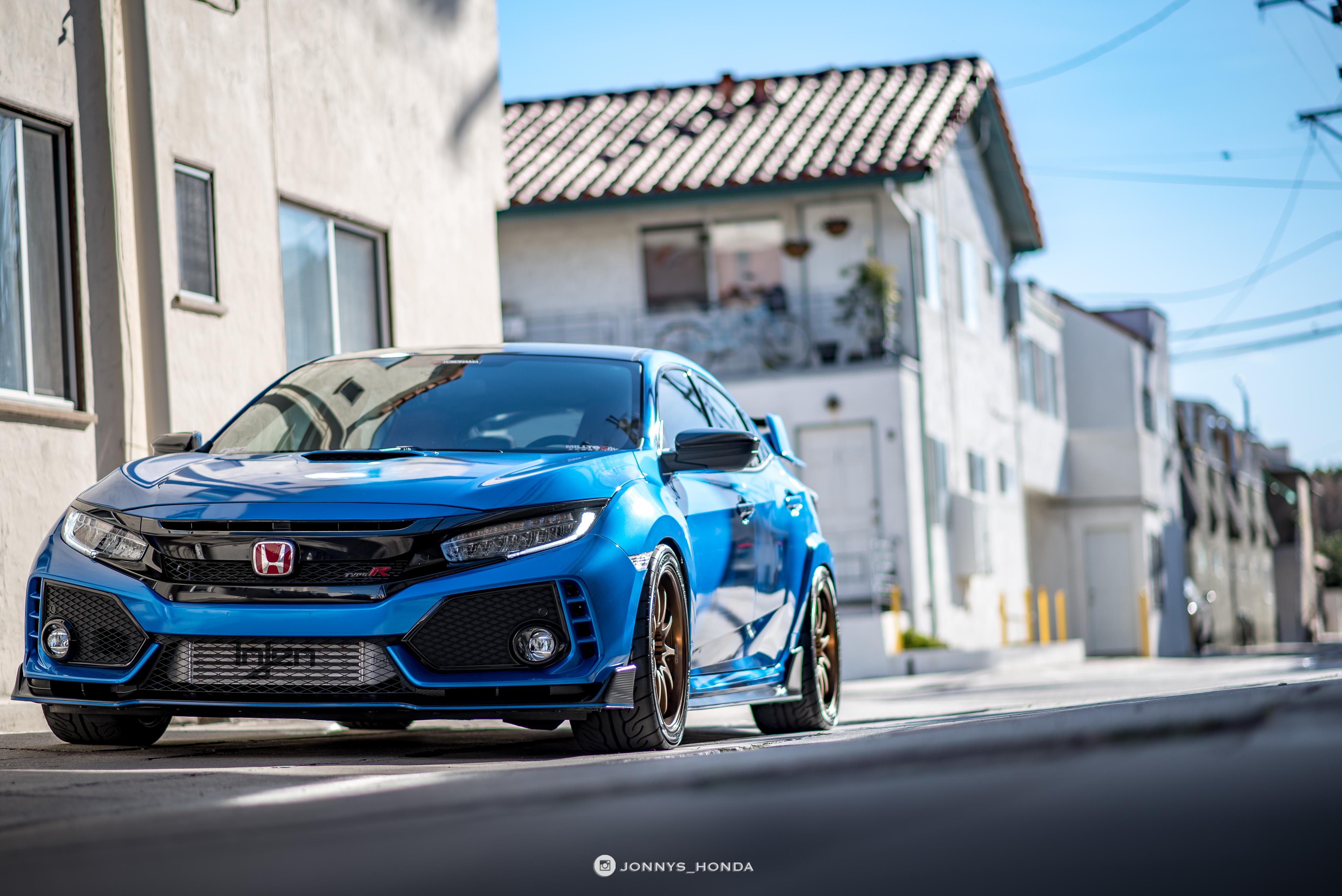 My Civic Type R wrapped in Metallic Blue. [4139×2763] | Scrolller